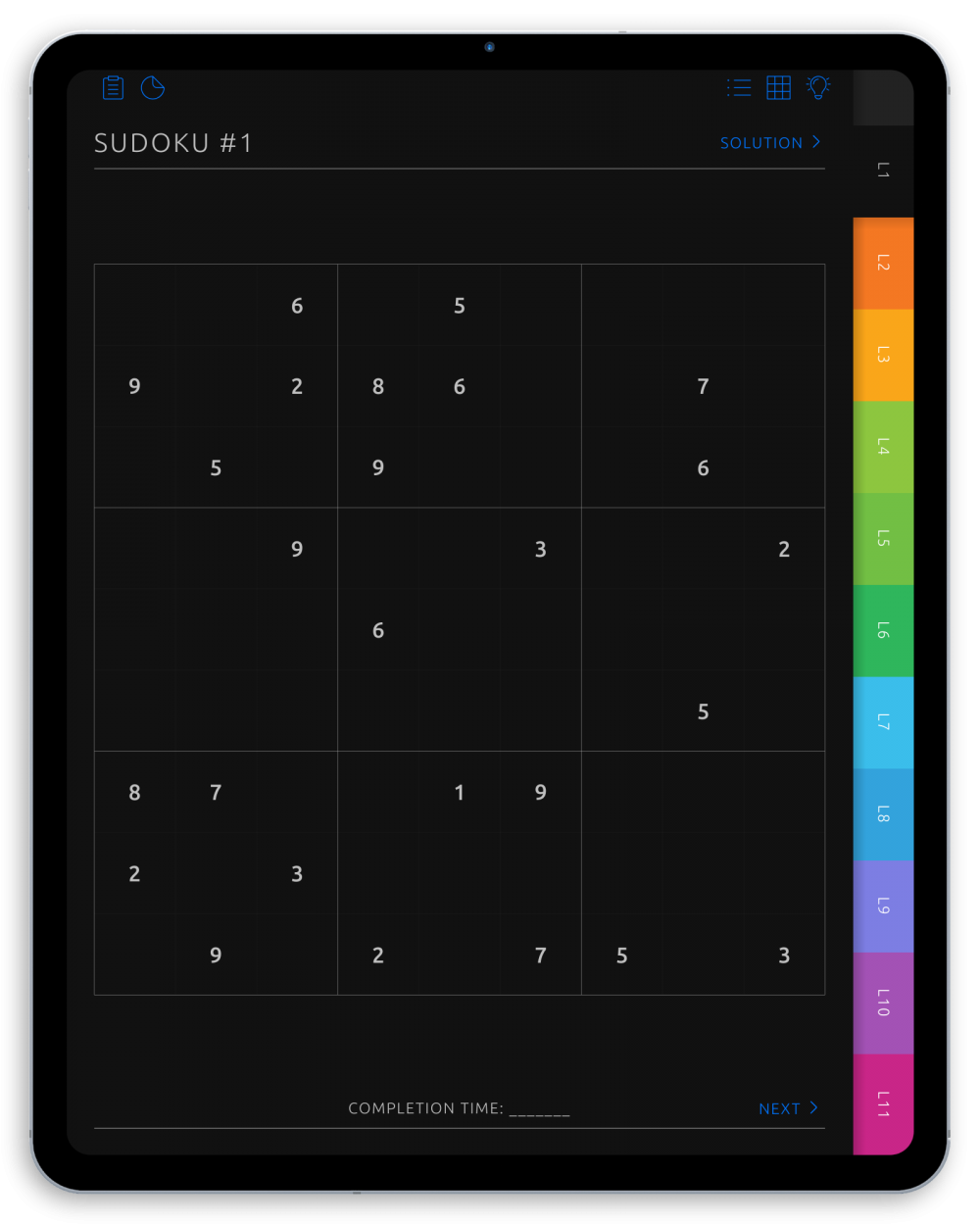 Download iPad Sudoku Puzzles Hyperlinked PDF