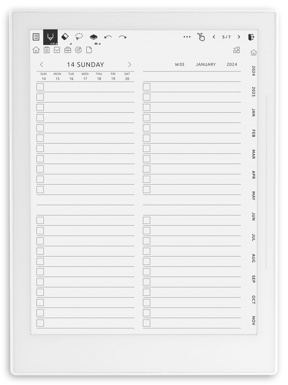 Download Supernote To-Do List Get Hyperlinked PDF