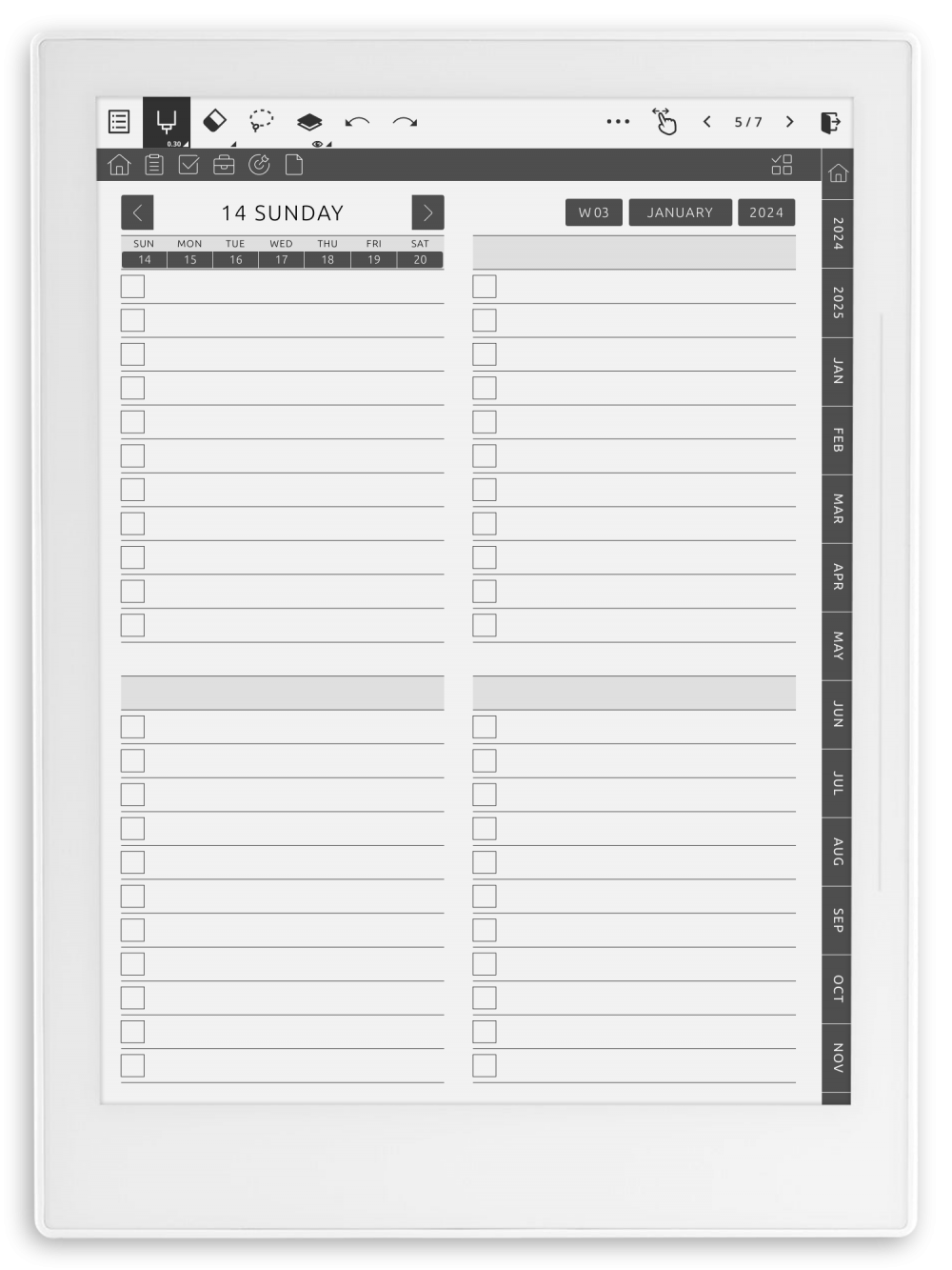 Download Supernote To-Do List Get Hyperlinked PDF
