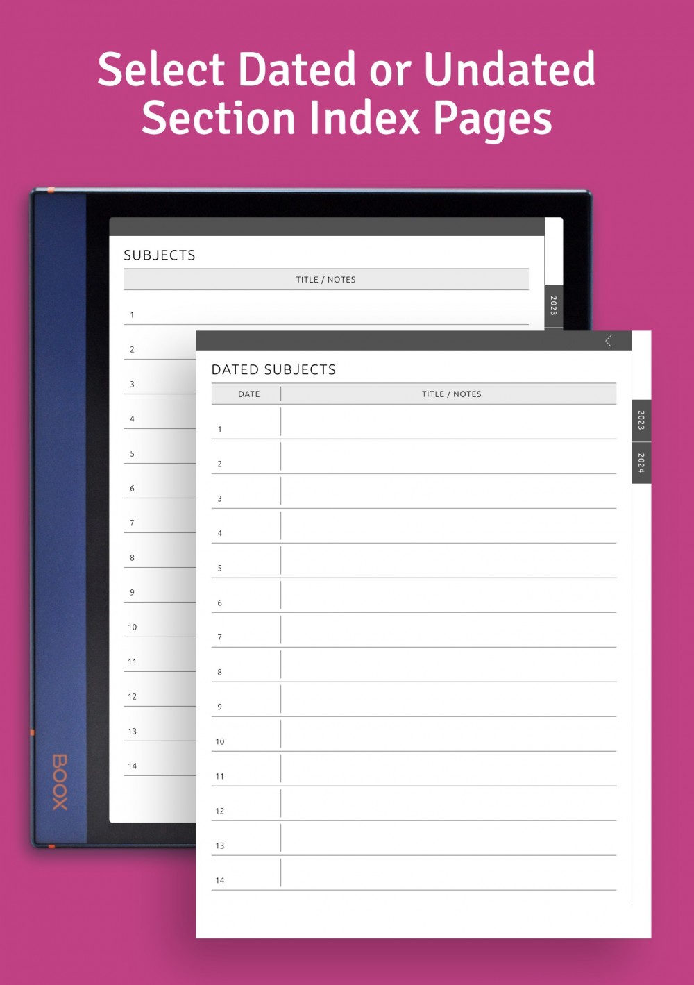 Download Boox Ultimate Custom Section Book PDF