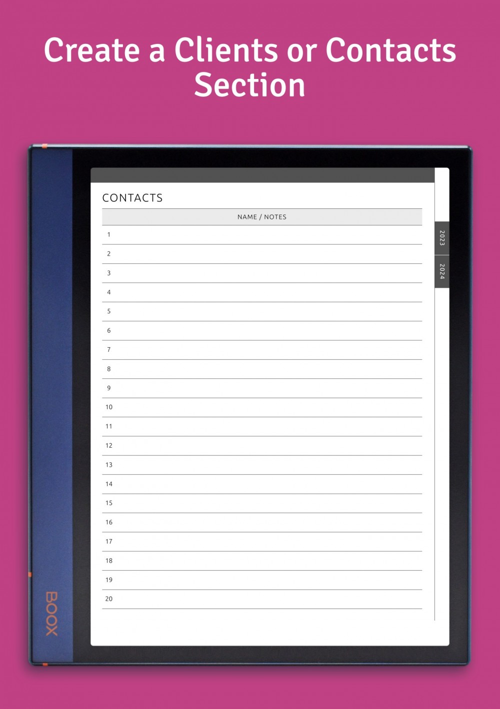 Download Boox Ultimate Custom Section Book PDF