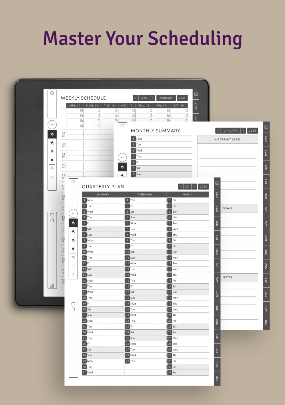 Kindle Scribe Budget Planner – Hyperlinked PDF for Comprehensive ...