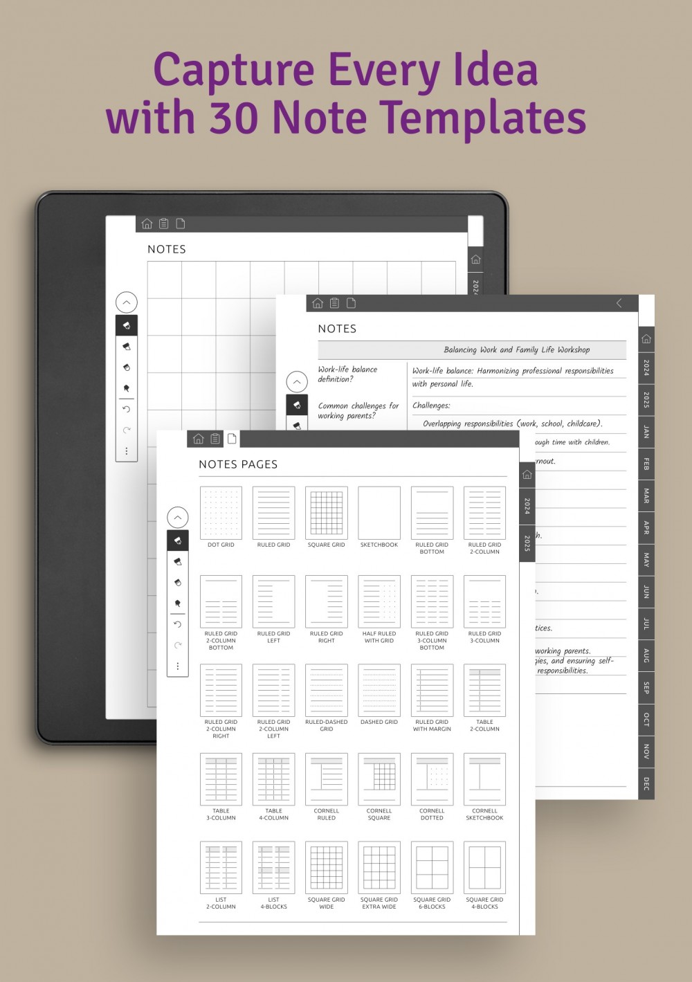 Interactive Kindle Scribe Reading Journal – Personalized Yearly ...