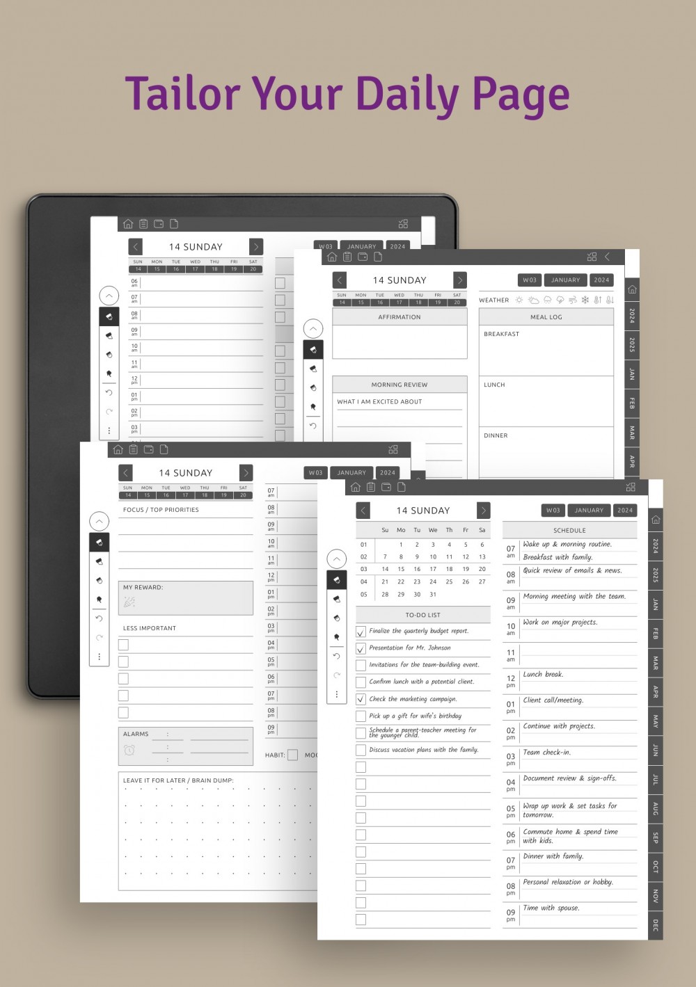 Kindle Scribe Travel Planner – 130+ Hyperlinked Templates