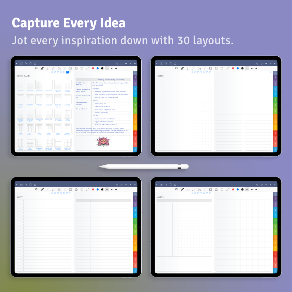 Mom's Digital Planner – Organize Family Life with Ease