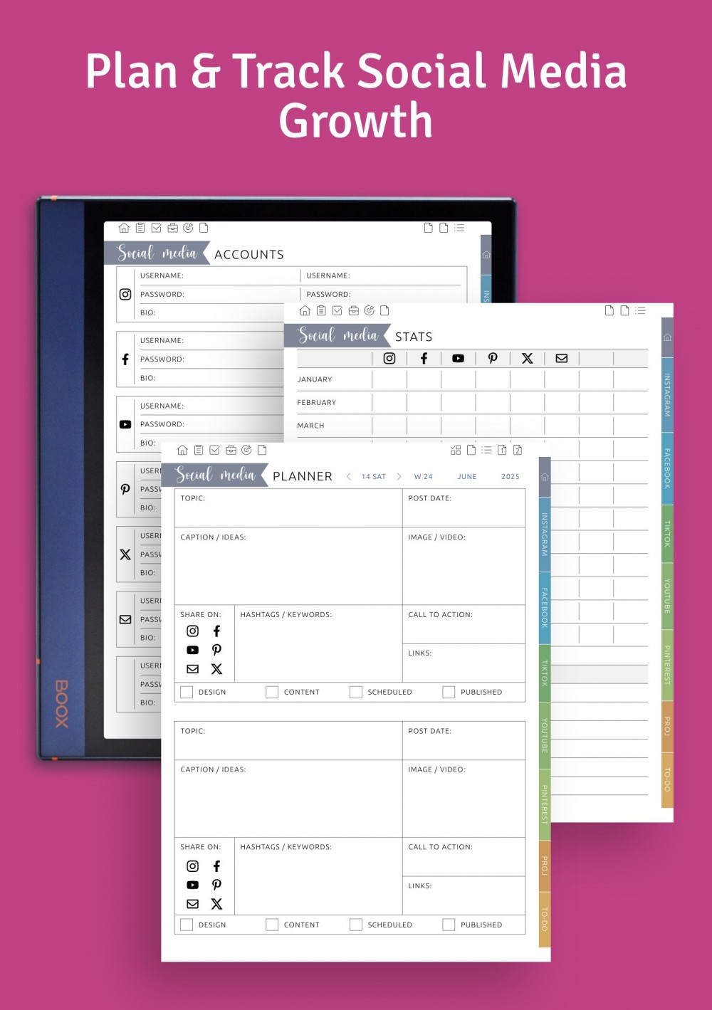 Download Digital Shop Planner for ONYX BOOX