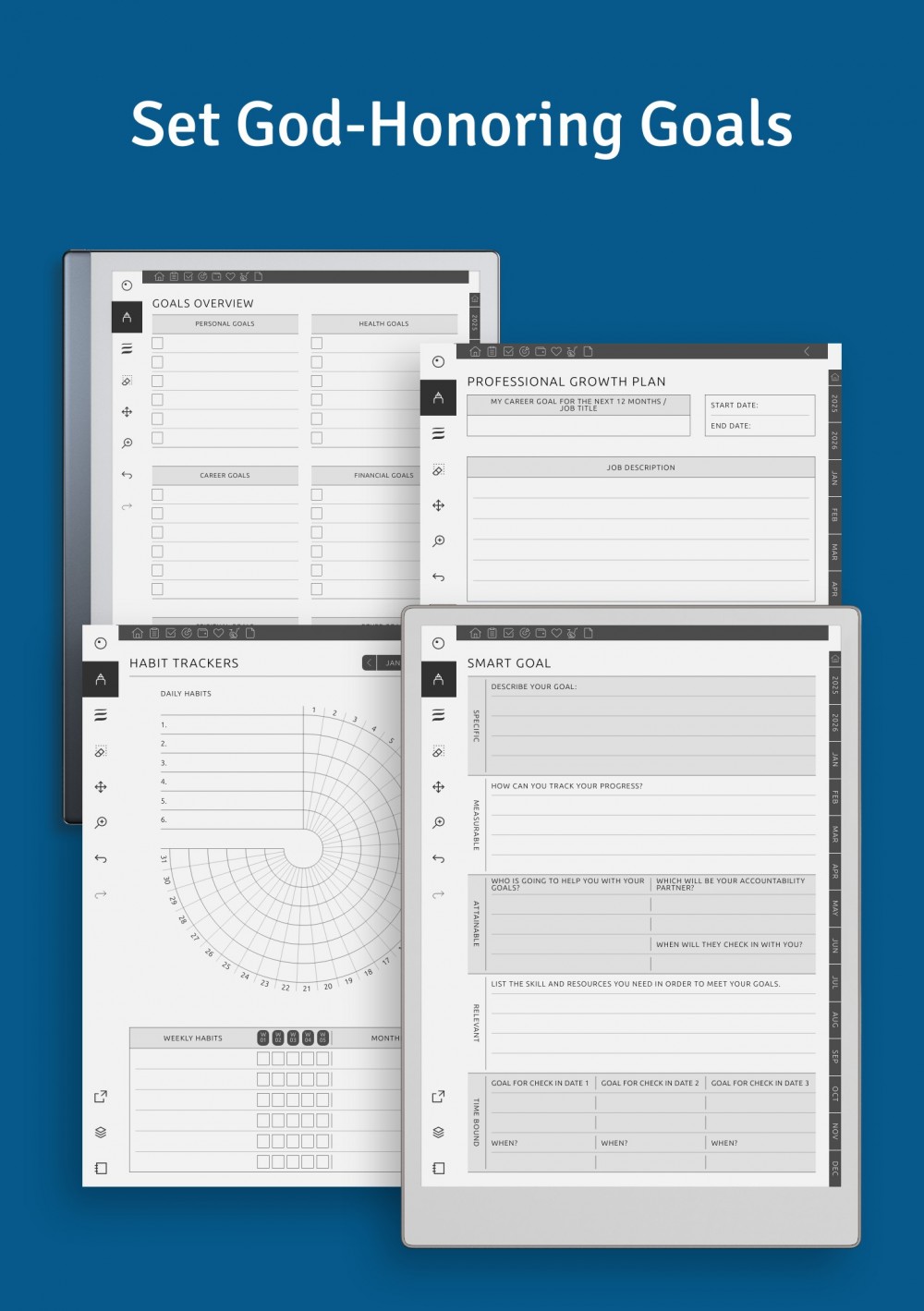 Download Christian Planner for reMarkable 2 / Paper Pro
