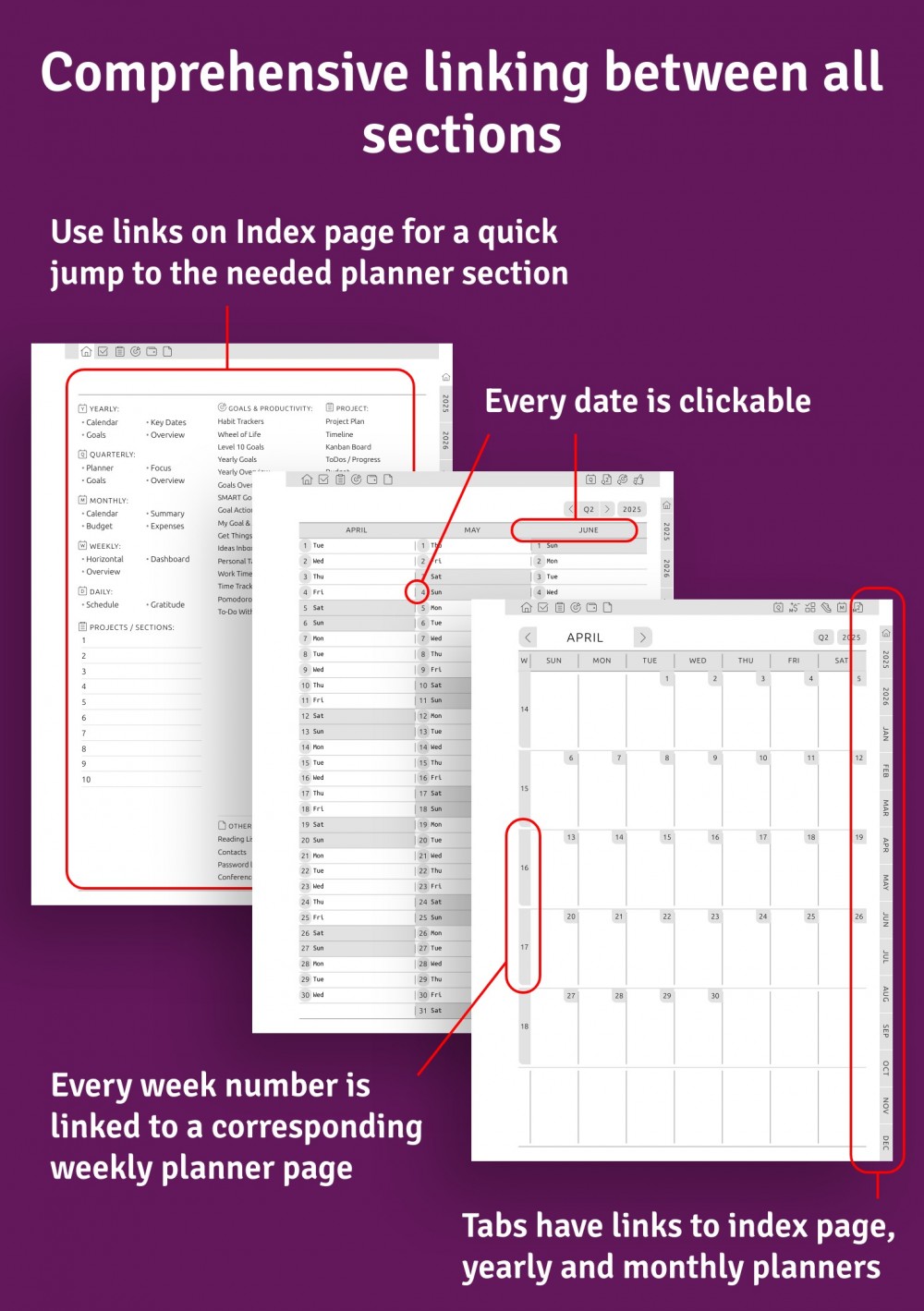 Download Supernote Goal Planner – Digital Goal Tracker with SMART Templates