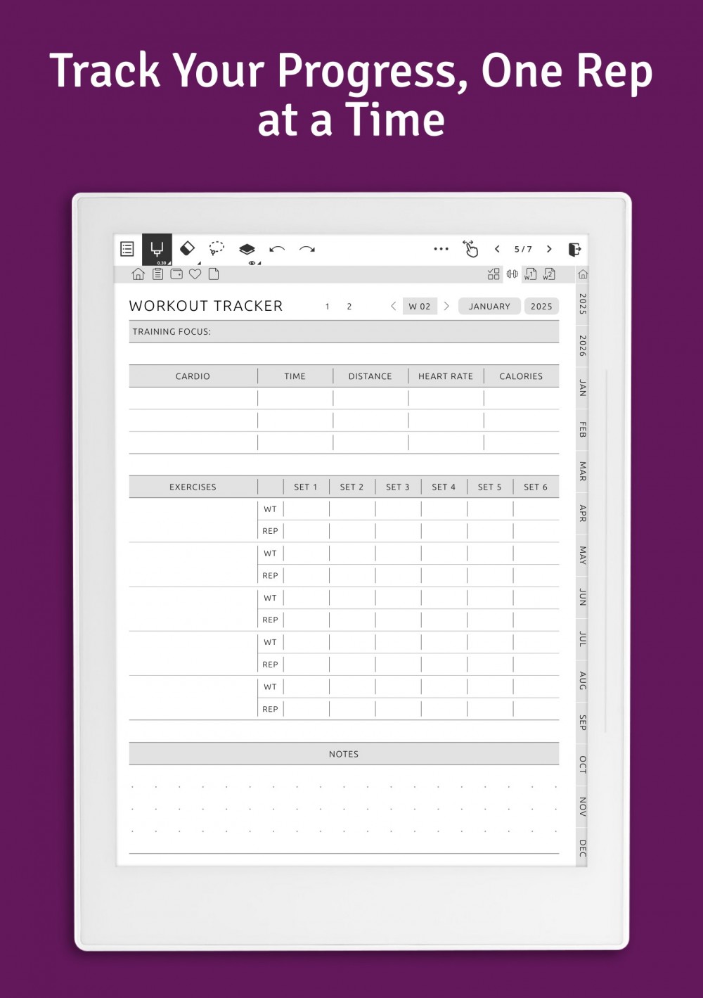 Download Supernote Household & Cleaning Planner Hyperlinked PDF