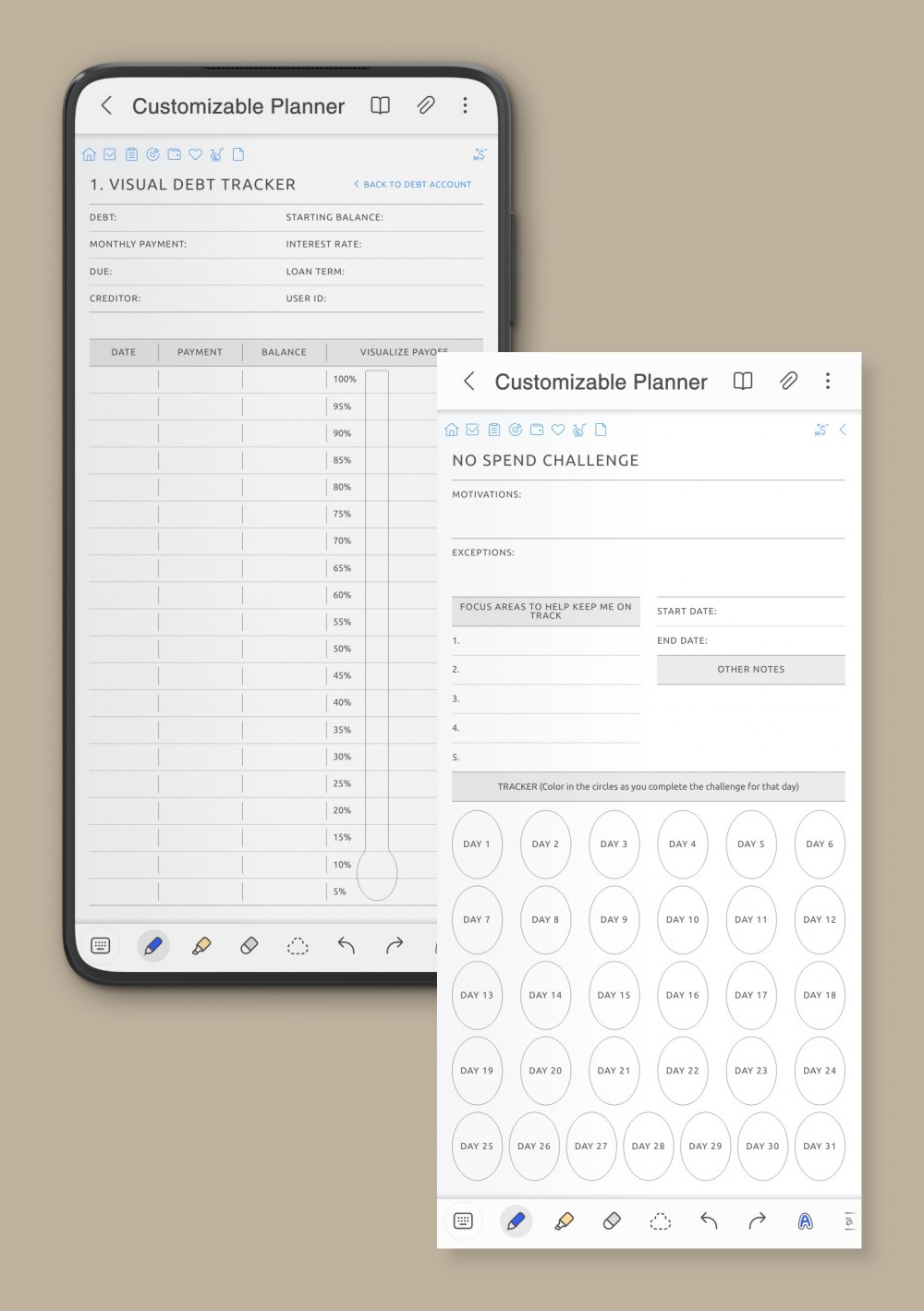 Download Digital Planner for Phone: Samsung, Android, iPhone