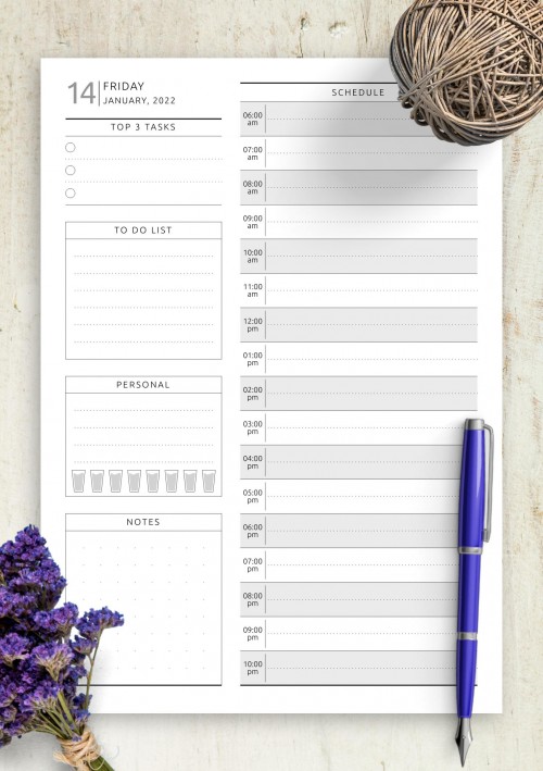 Printable Planner Inserts