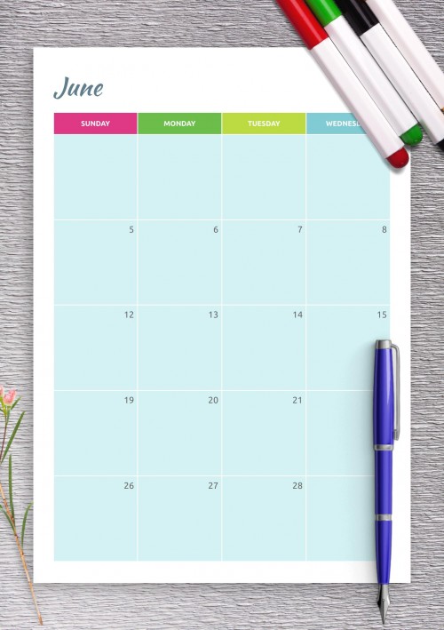 Goodnotes Calendar Template Kizaetc