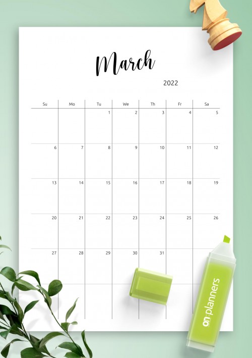 Monthly Planner Templates - Get Printable PDF