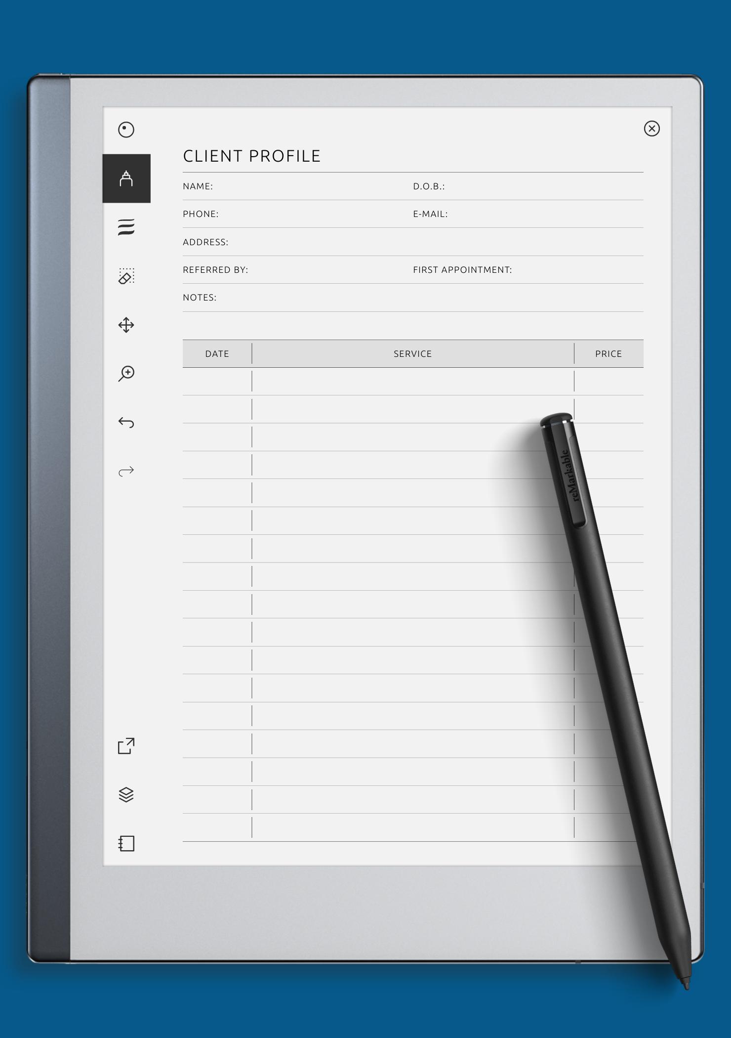 Download Printable Client Profile PDF