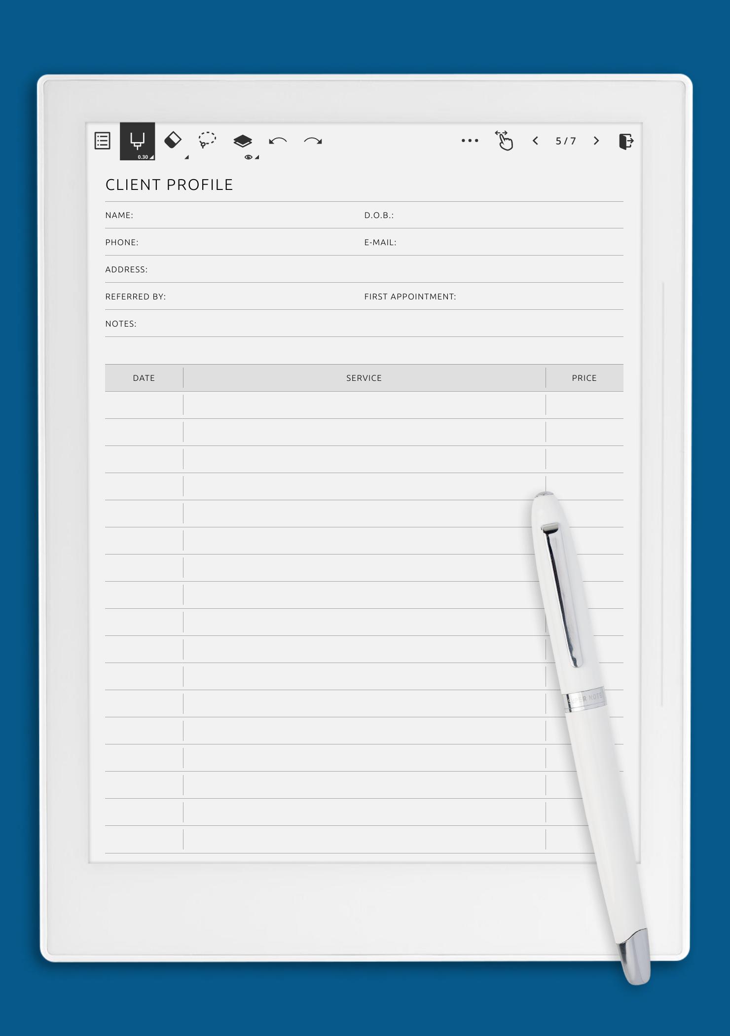 Download Printable Client Profile PDF