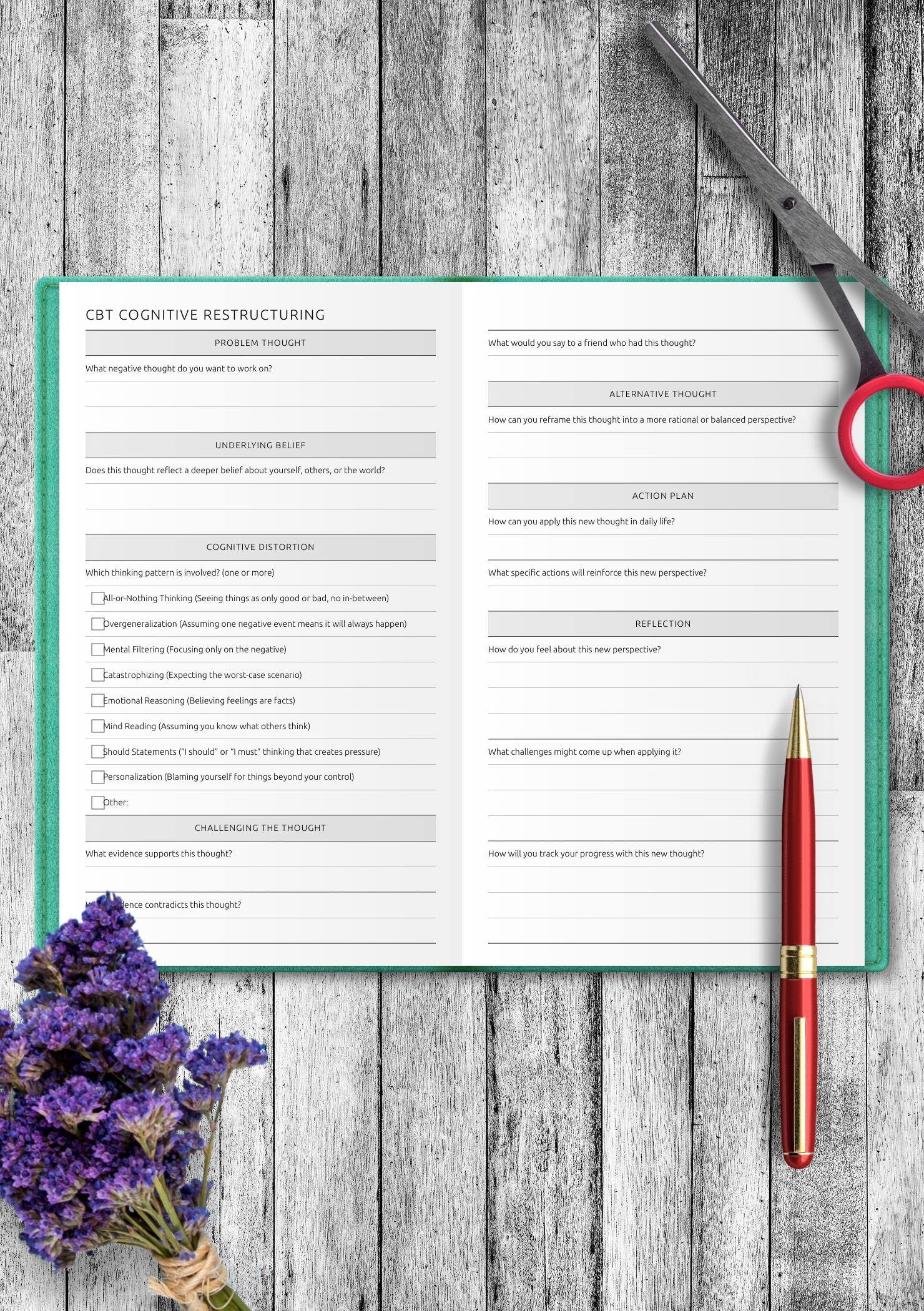 CBT Cognitive Restructuring – Reframe Thoughts, Shift Mindset