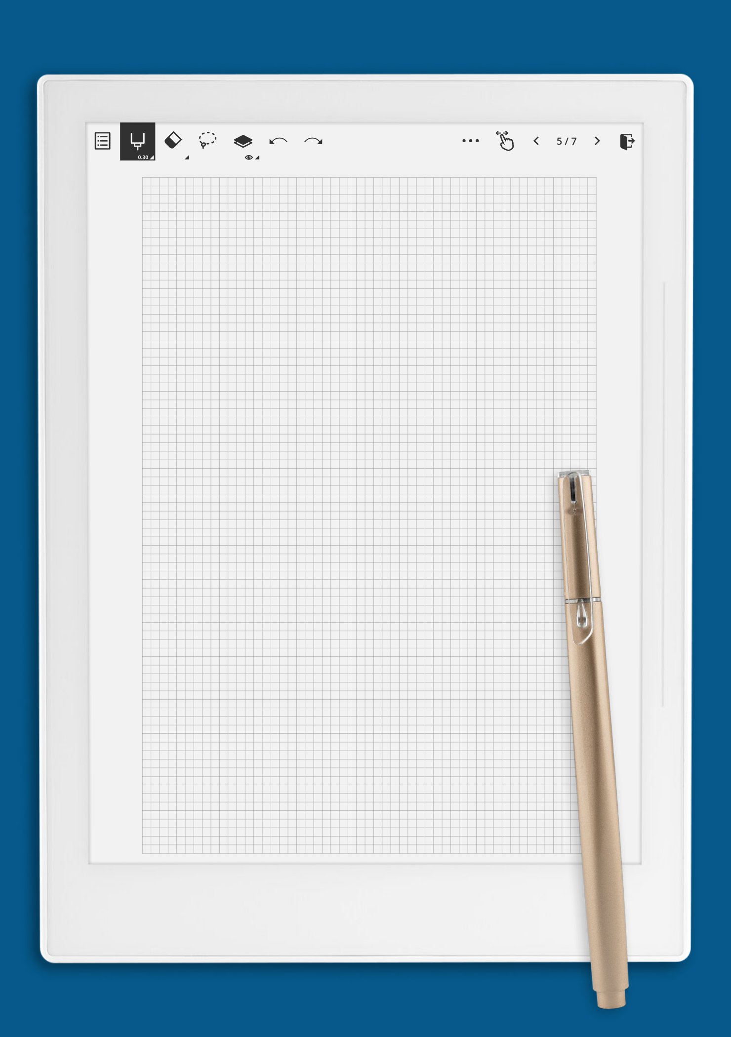 Download Printable Graph Paper 10 squares per inch PDF