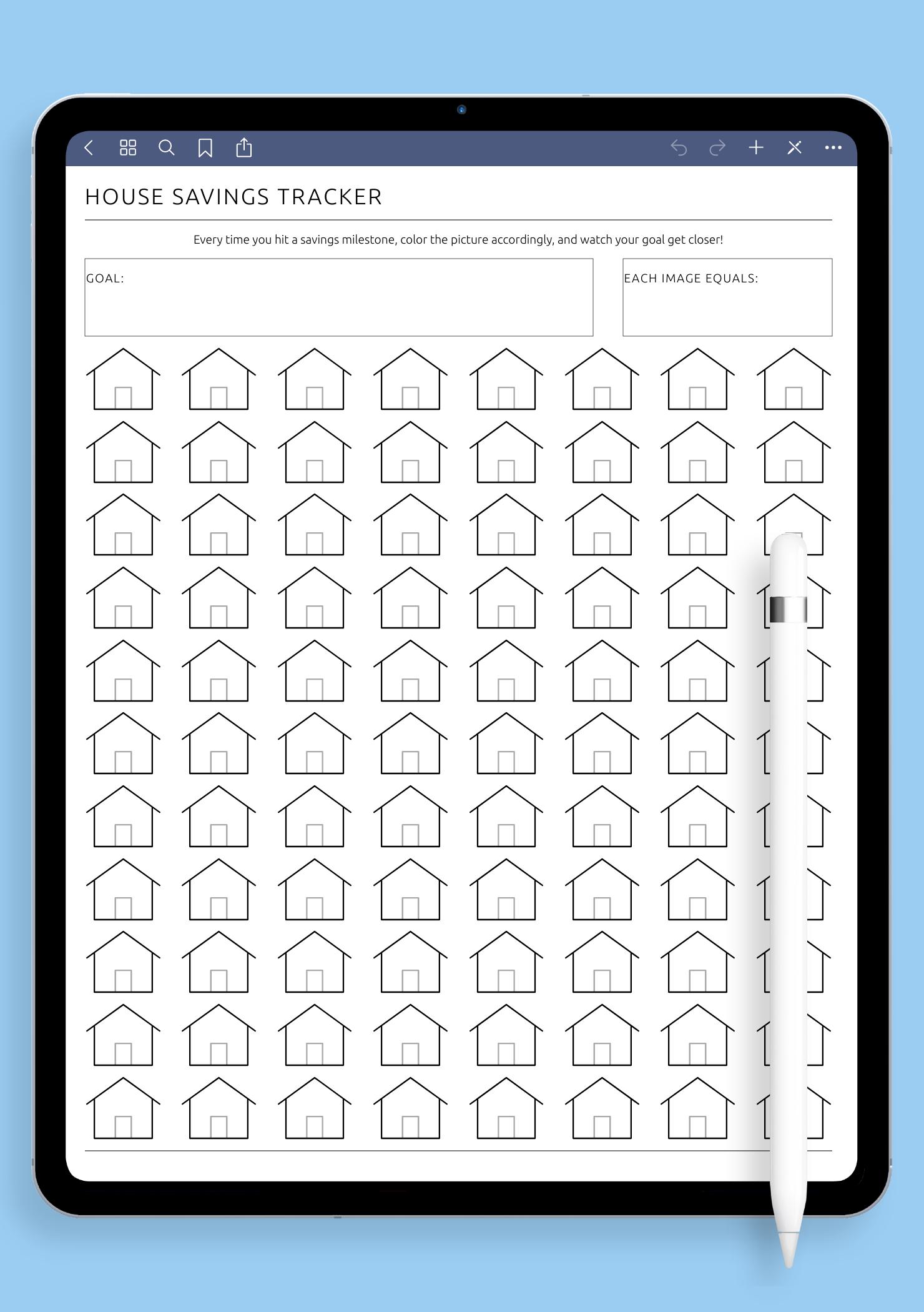 House Savings Tracker Template – Achieve Your Home Ownership Goals