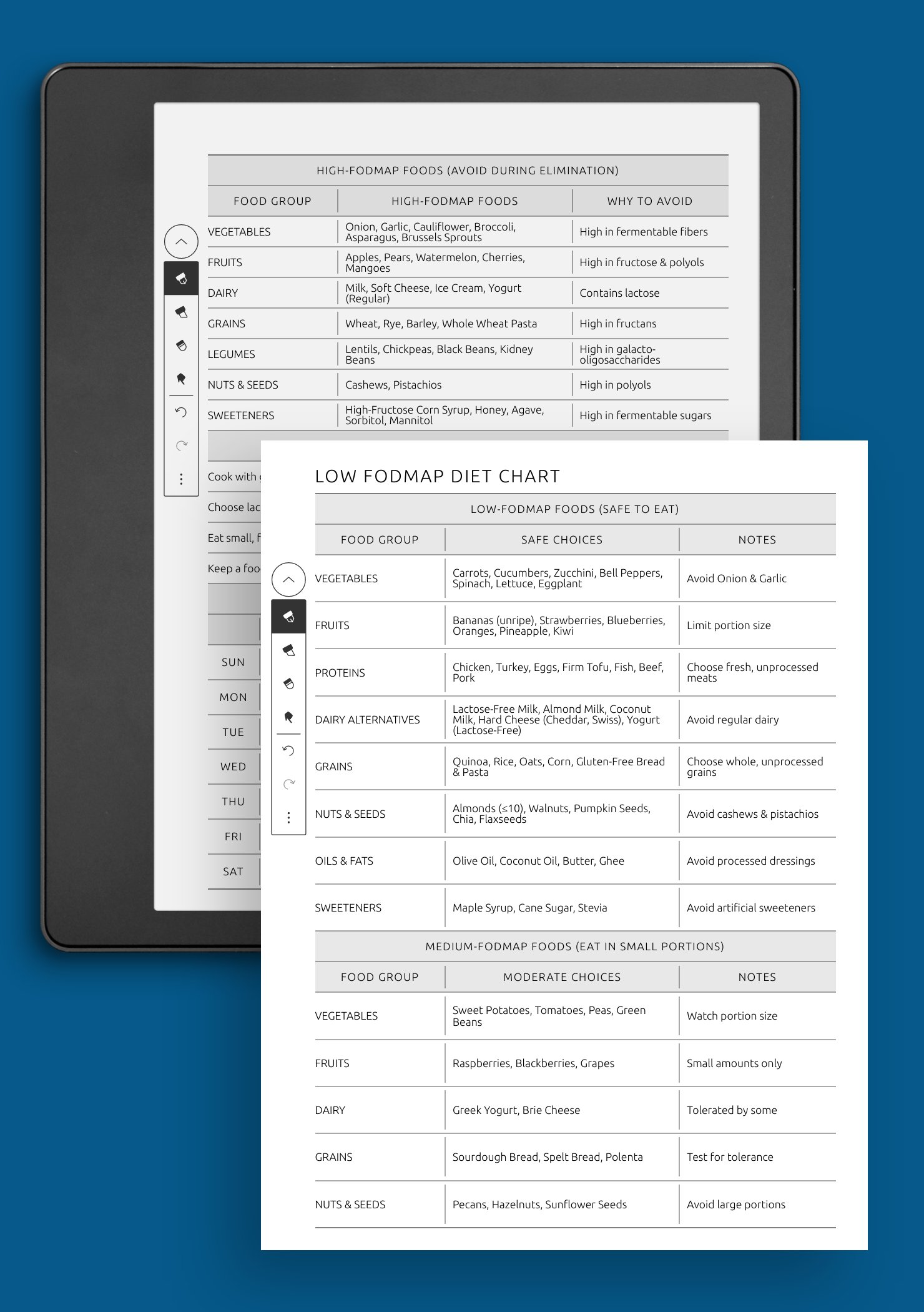 Low FODMAP Diet Food List – IBS-Friendly Foods to Eat & Avoid