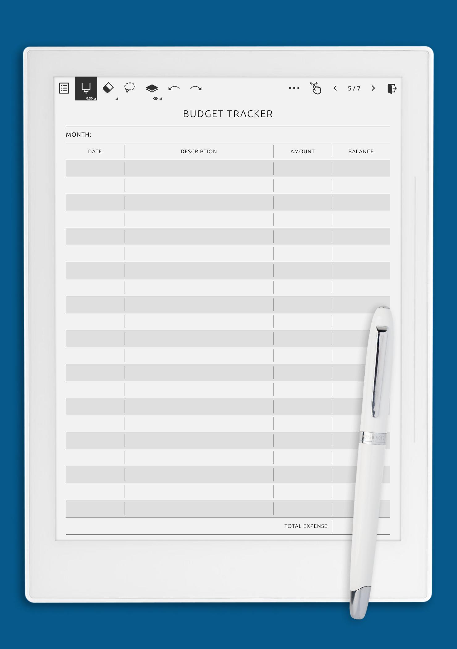 Get Monthly Budget Tracker – Plan, Save & Manage Finances