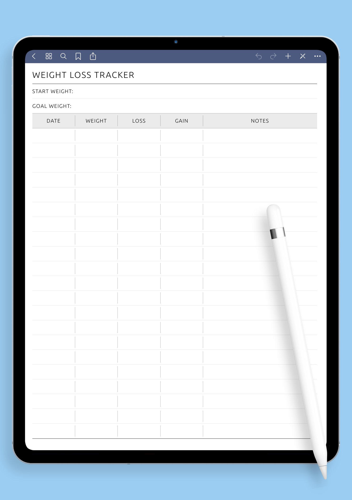 Weight Loss Progress Tracker – Stay Motivated & See Results