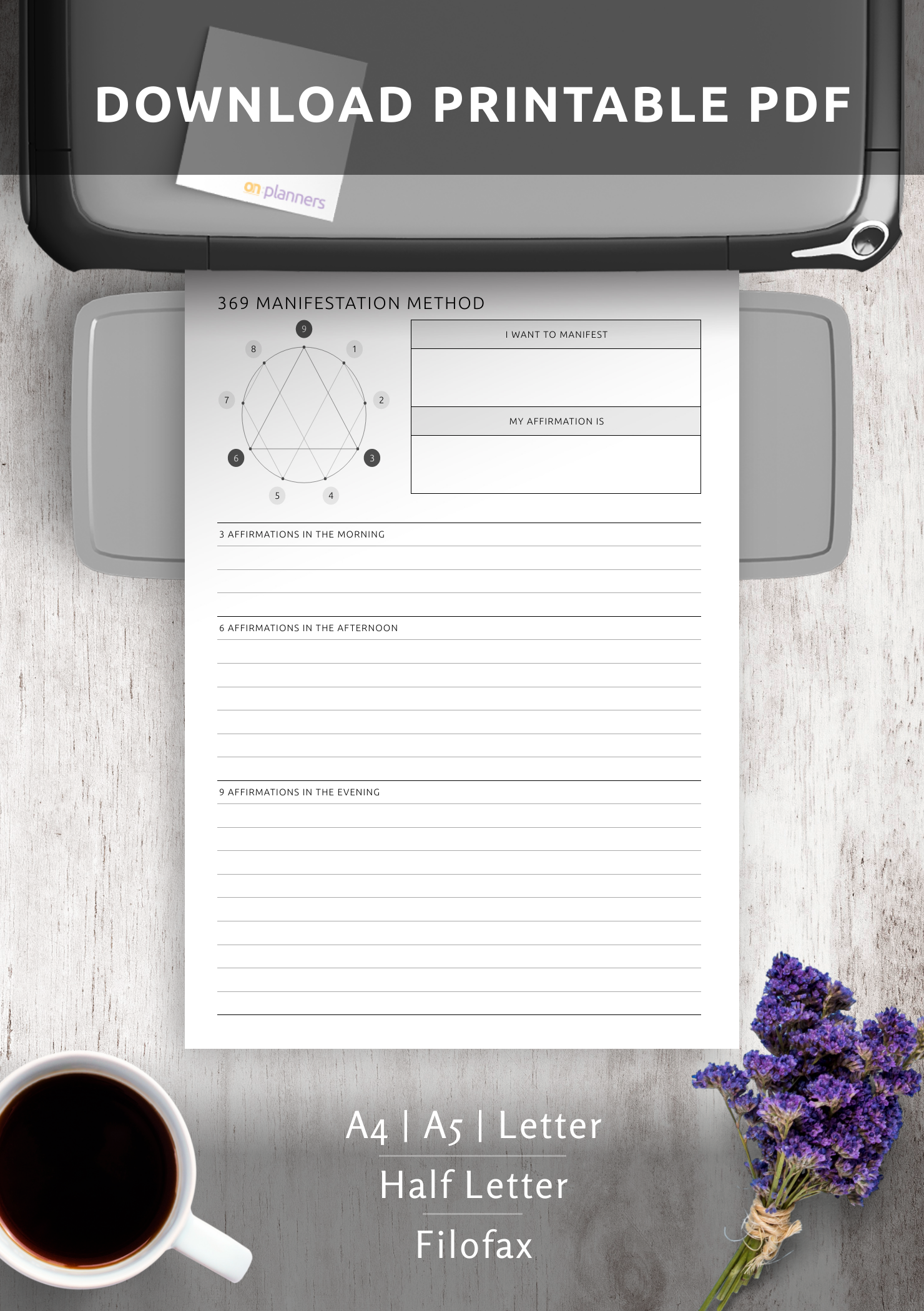 Download Printable 369 Manifestation Method PDF