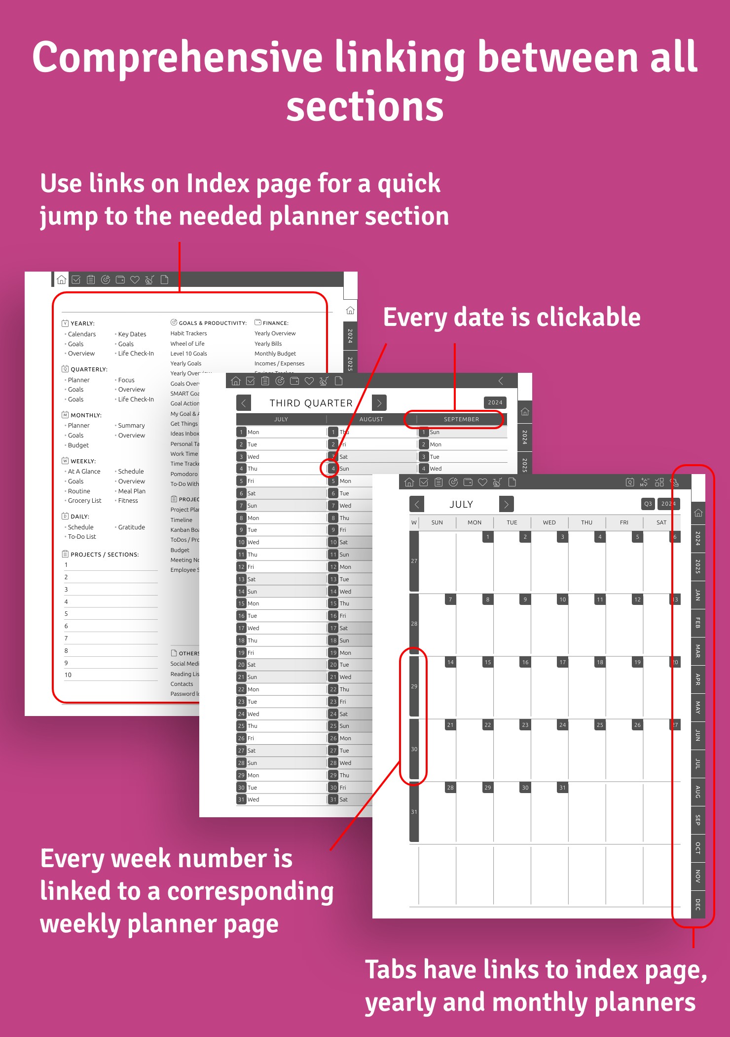 Download Digital Daily Planner for ONYX BOOX Note Air