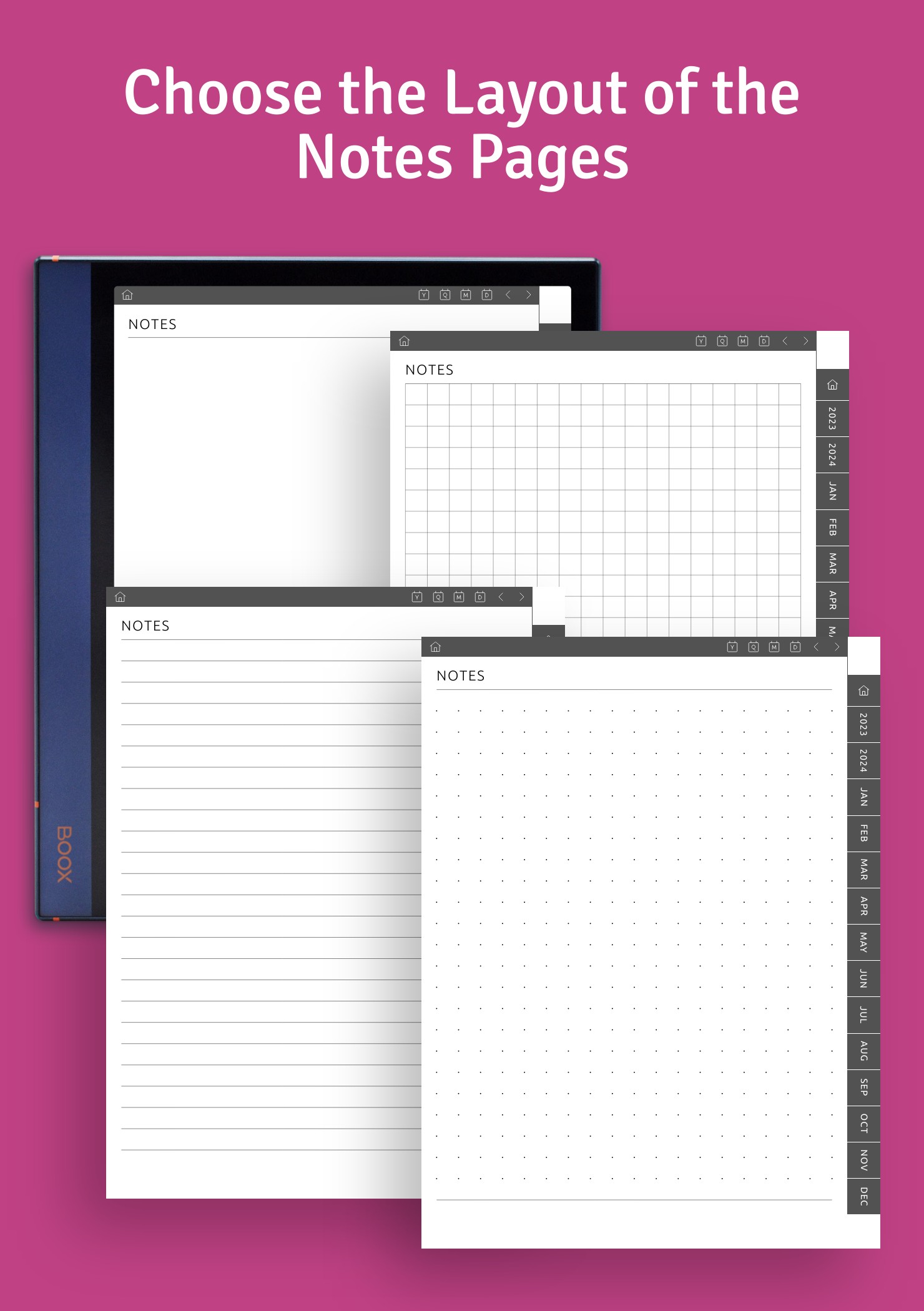 Download Diary Notebook PDF for ONYX BOOX Note Air