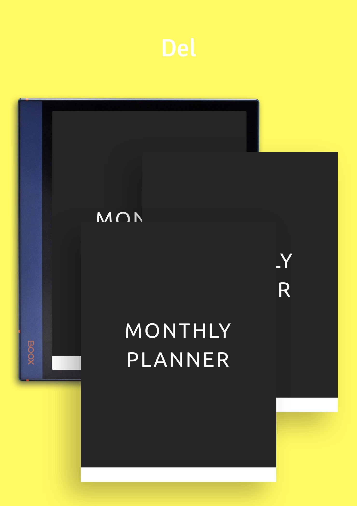 Download Monthly Calendar 2023 - 2028 PDF for ONYX BOOX Note Air