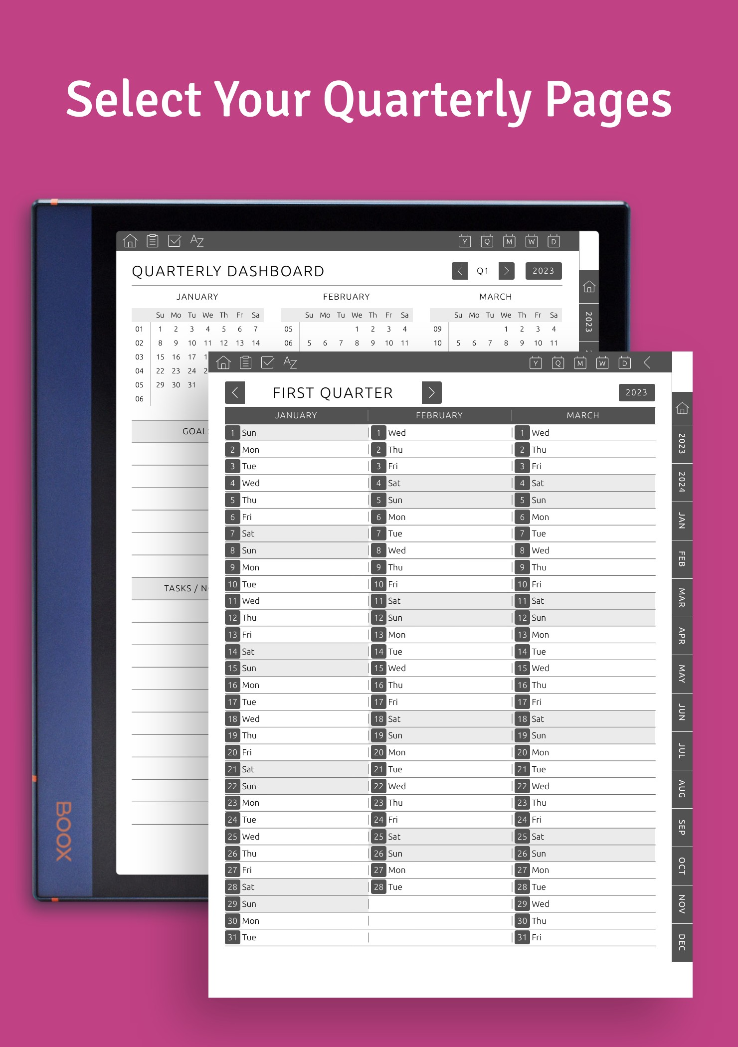 Download BOOX Note Business Meeting Notes Hyperlinked PDF
