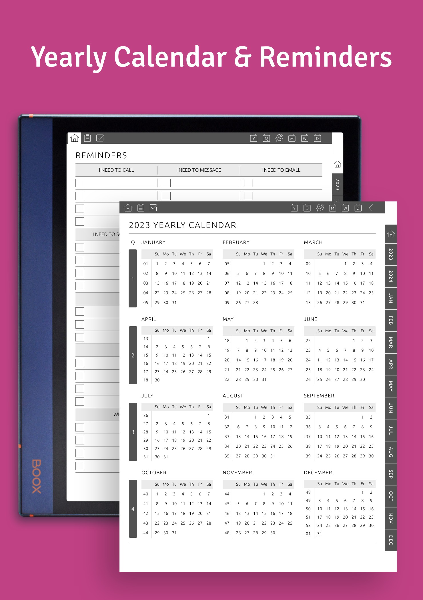 Download BOOX Note Work and Business Planner