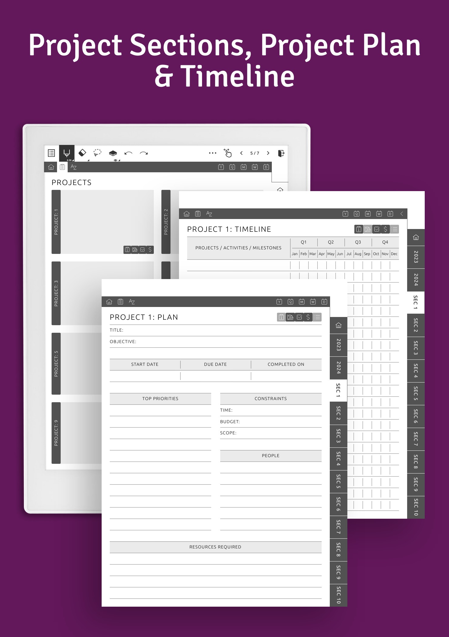 Download Digital Client Record Book for Supernote A5x A6x