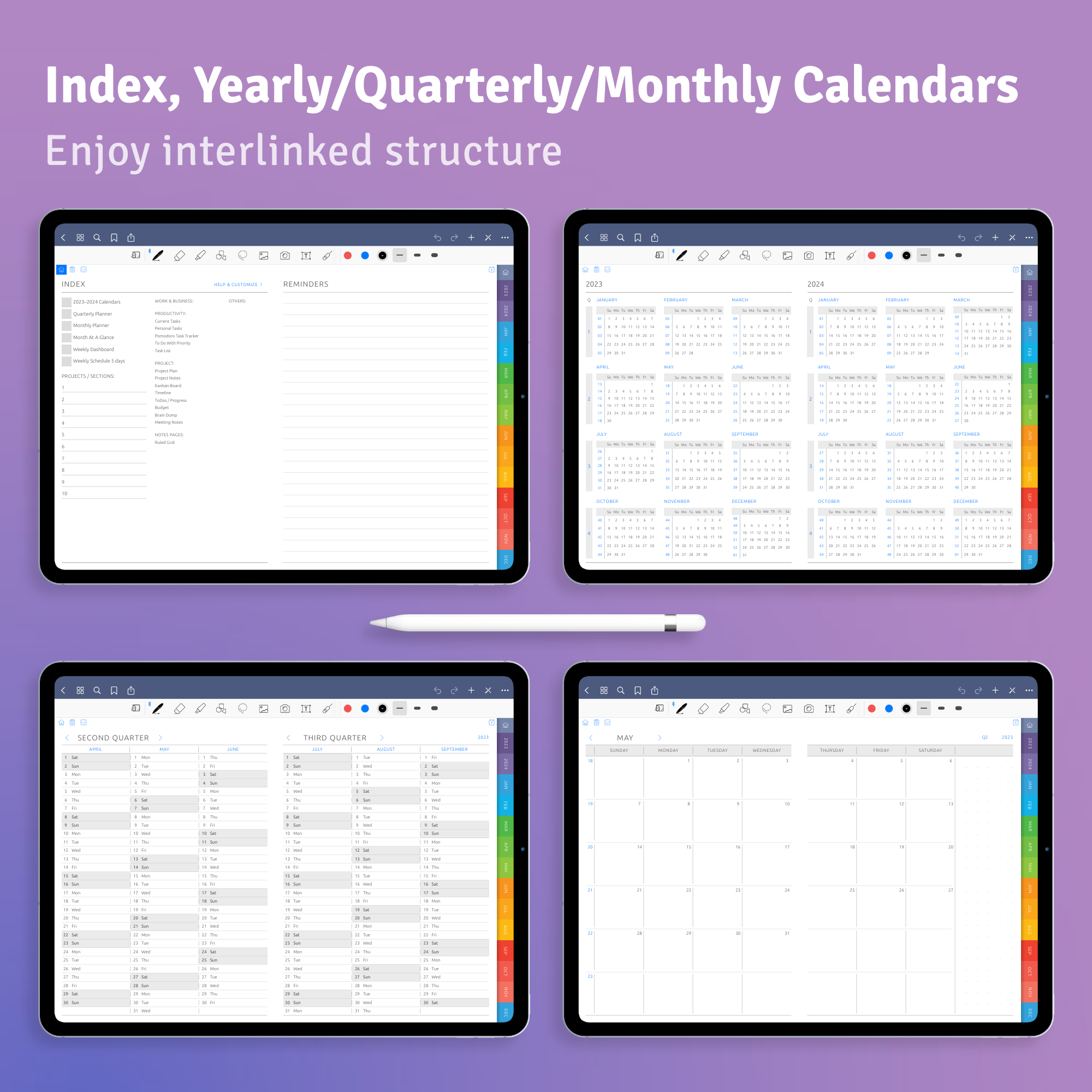 Download Digital Project Planner for iPad, Android Tablets