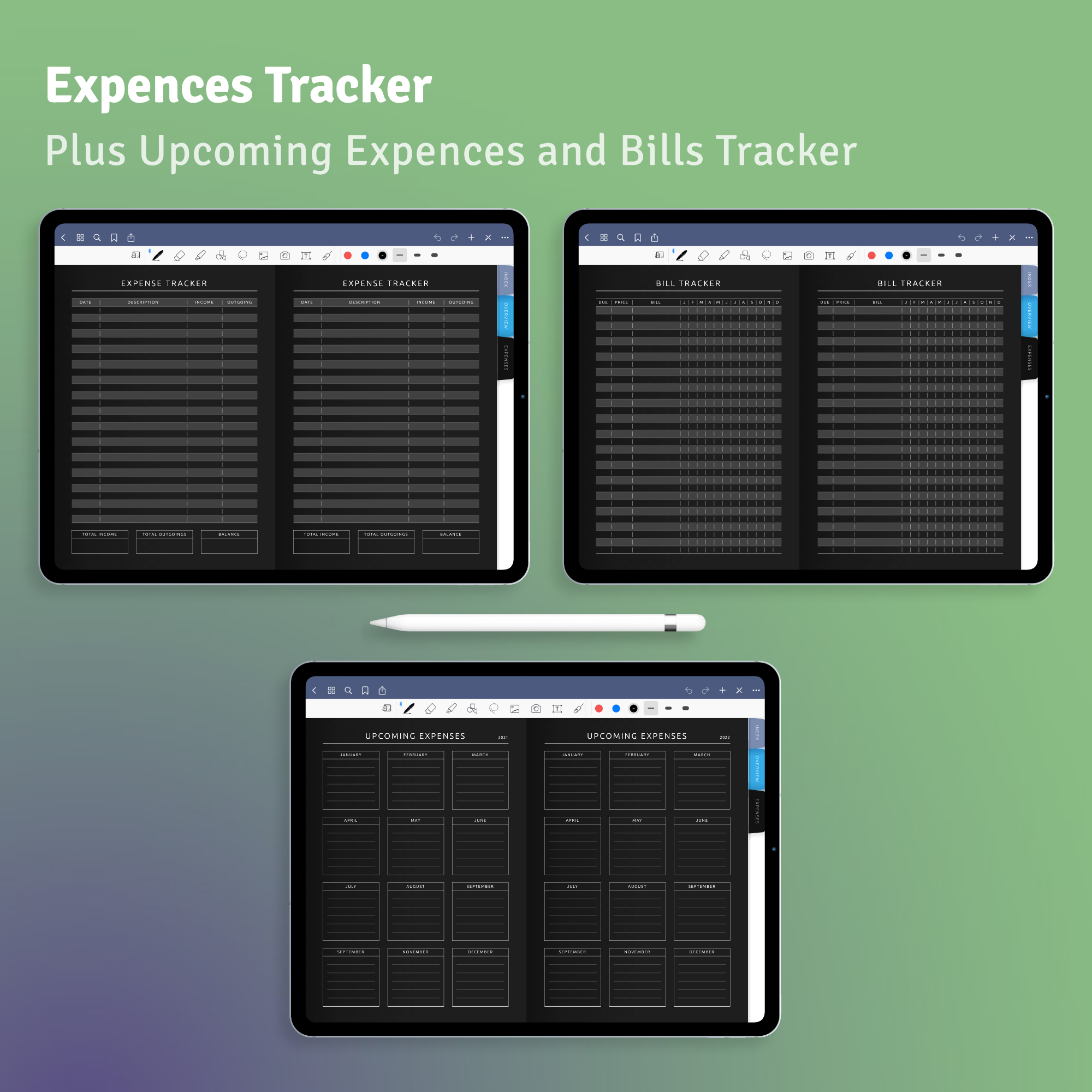 Download Digital Expense & Bill Tracker for iPad, Android