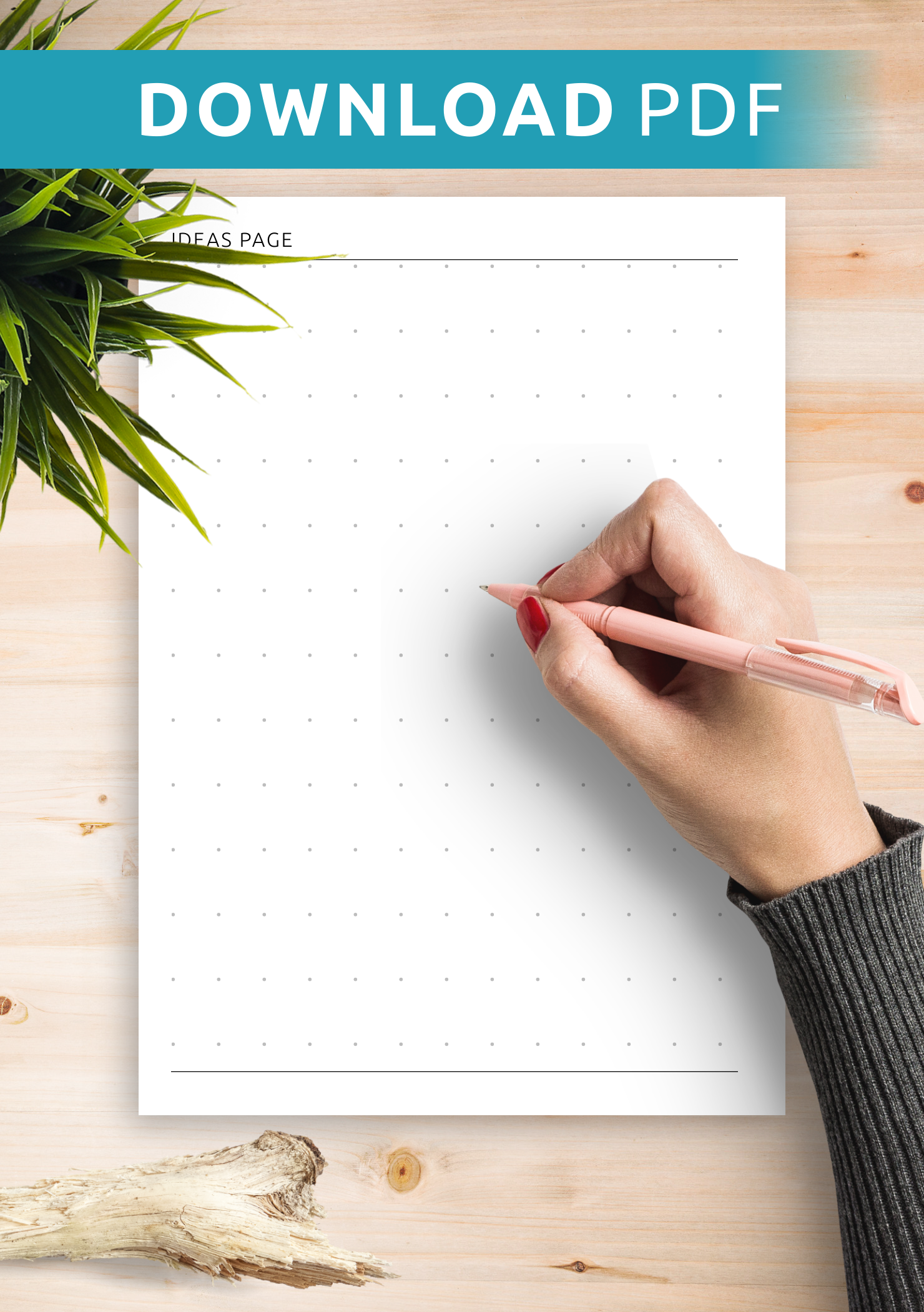 Download Printable Ideas Page PDF