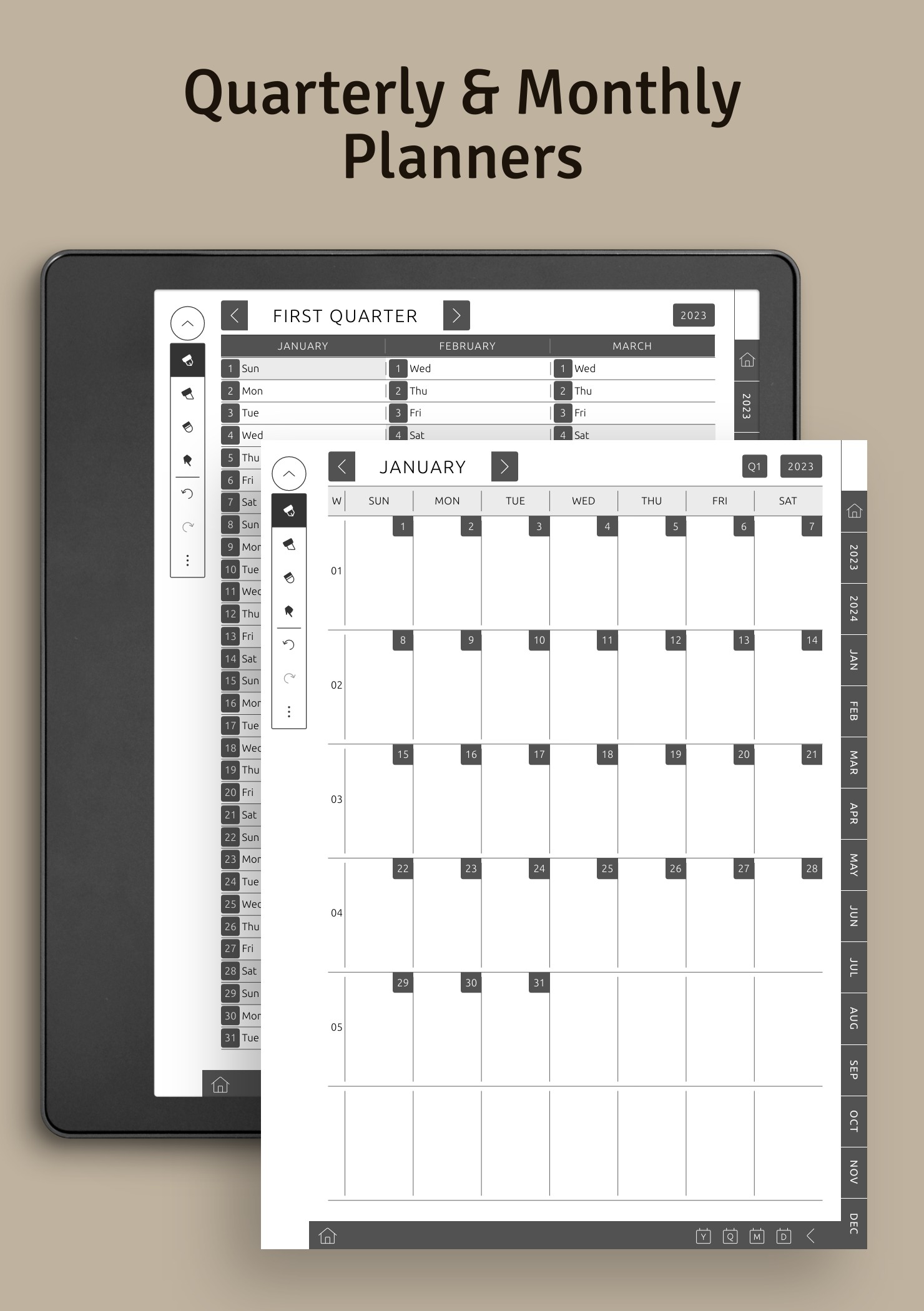 Download Kindle Scribe Budget Planner Hyperlinked PDF
