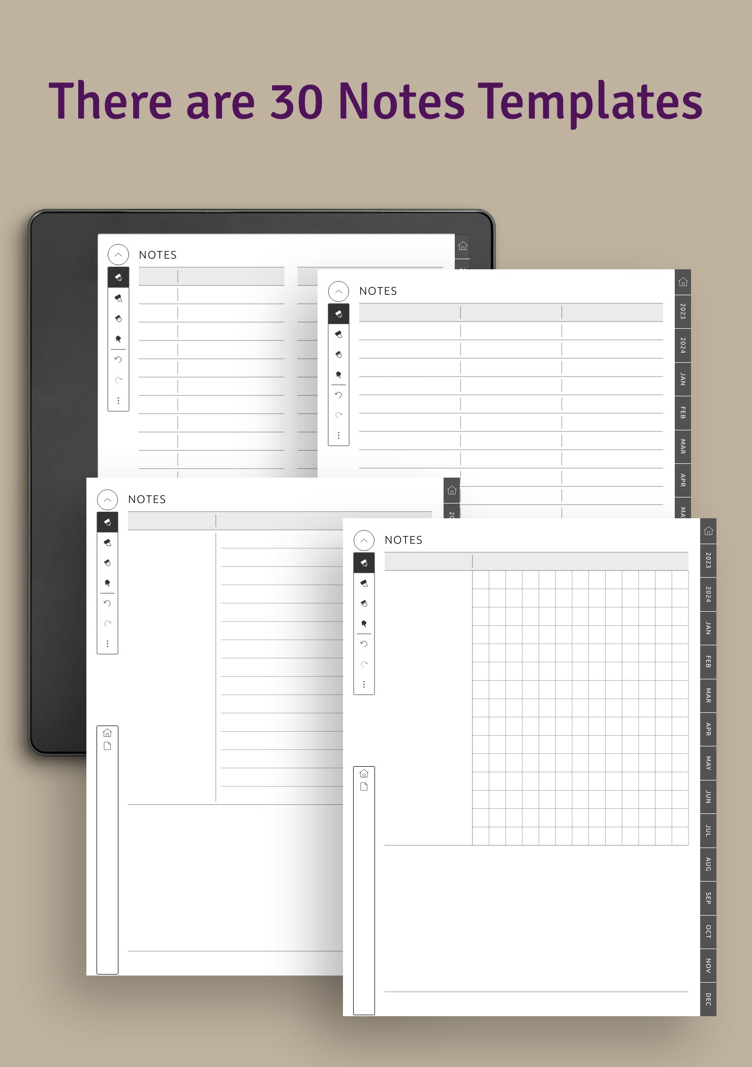 Download Kindle Scribe Goal Planner Hyperlinked PDF