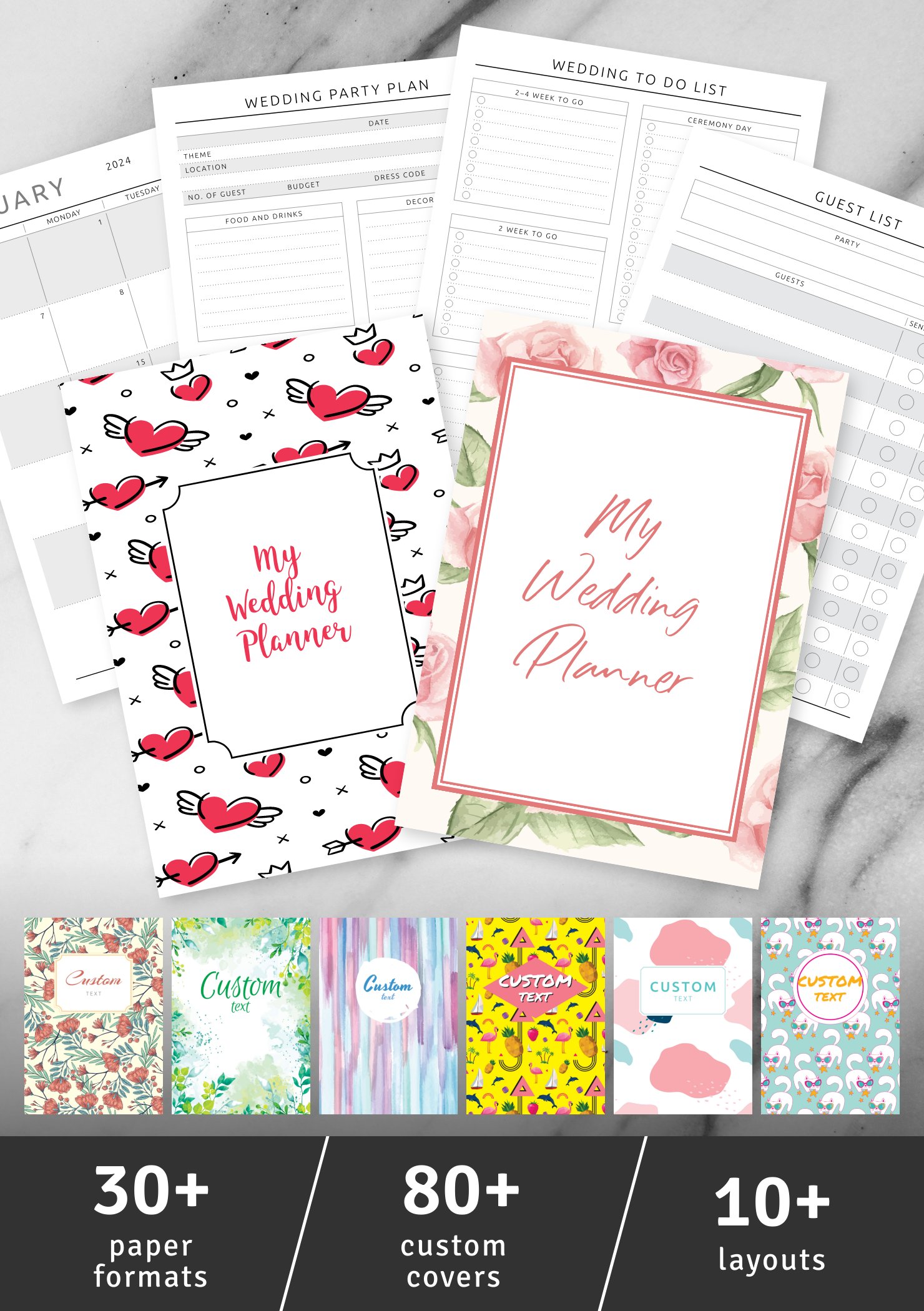 Download Printable Wedding Planner PDF