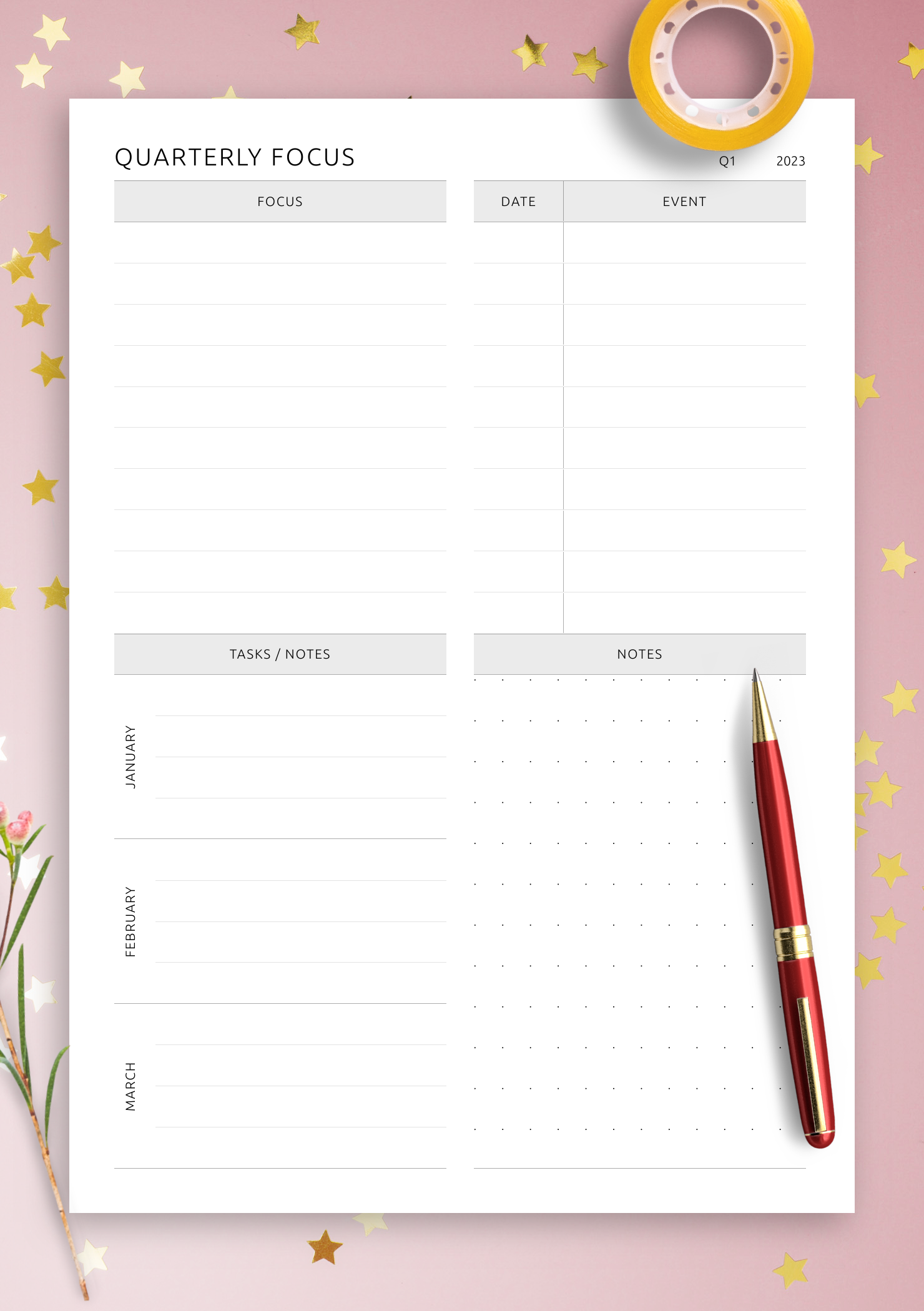 Download Printable Quarterly Focus PDF