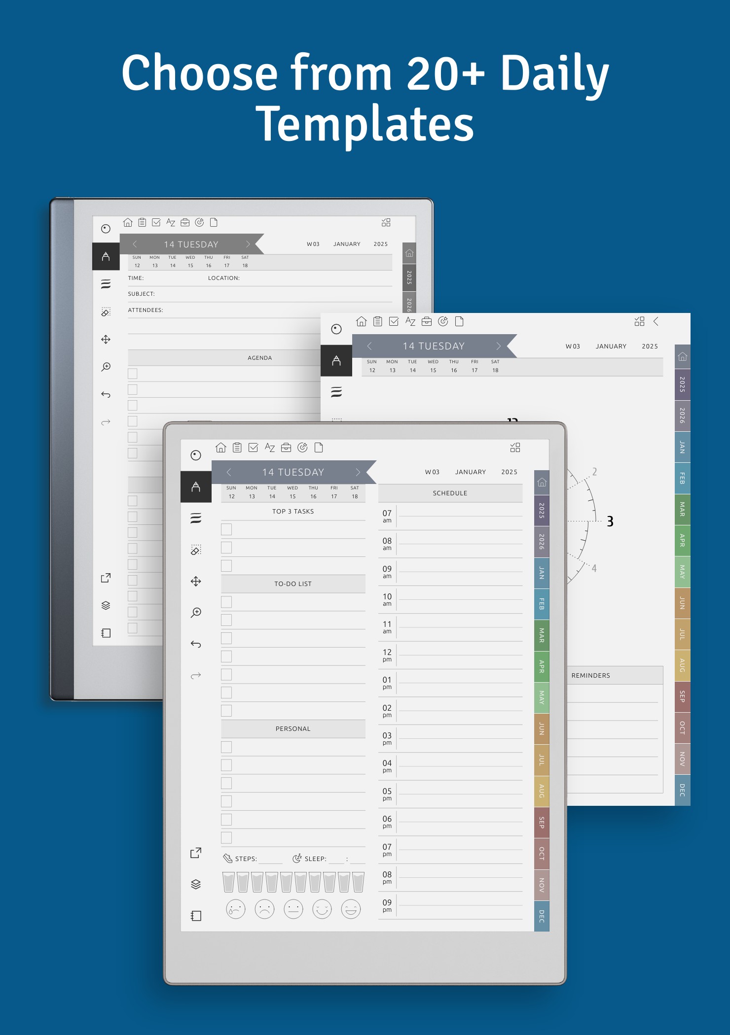 Download reMarkable Business Meeting Notes Hyperlinked PDF