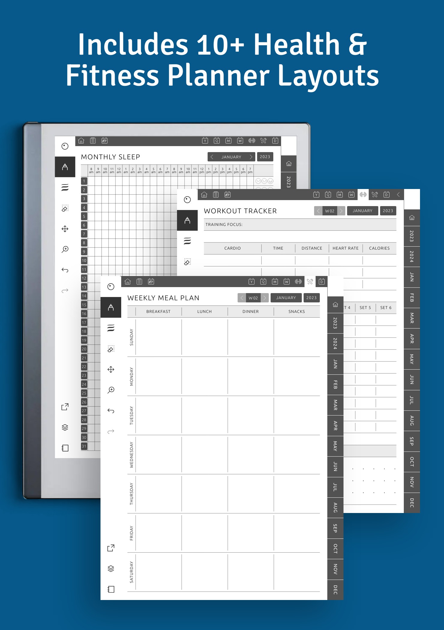 Download reMarkable Student Planner Hyperlinked PDF