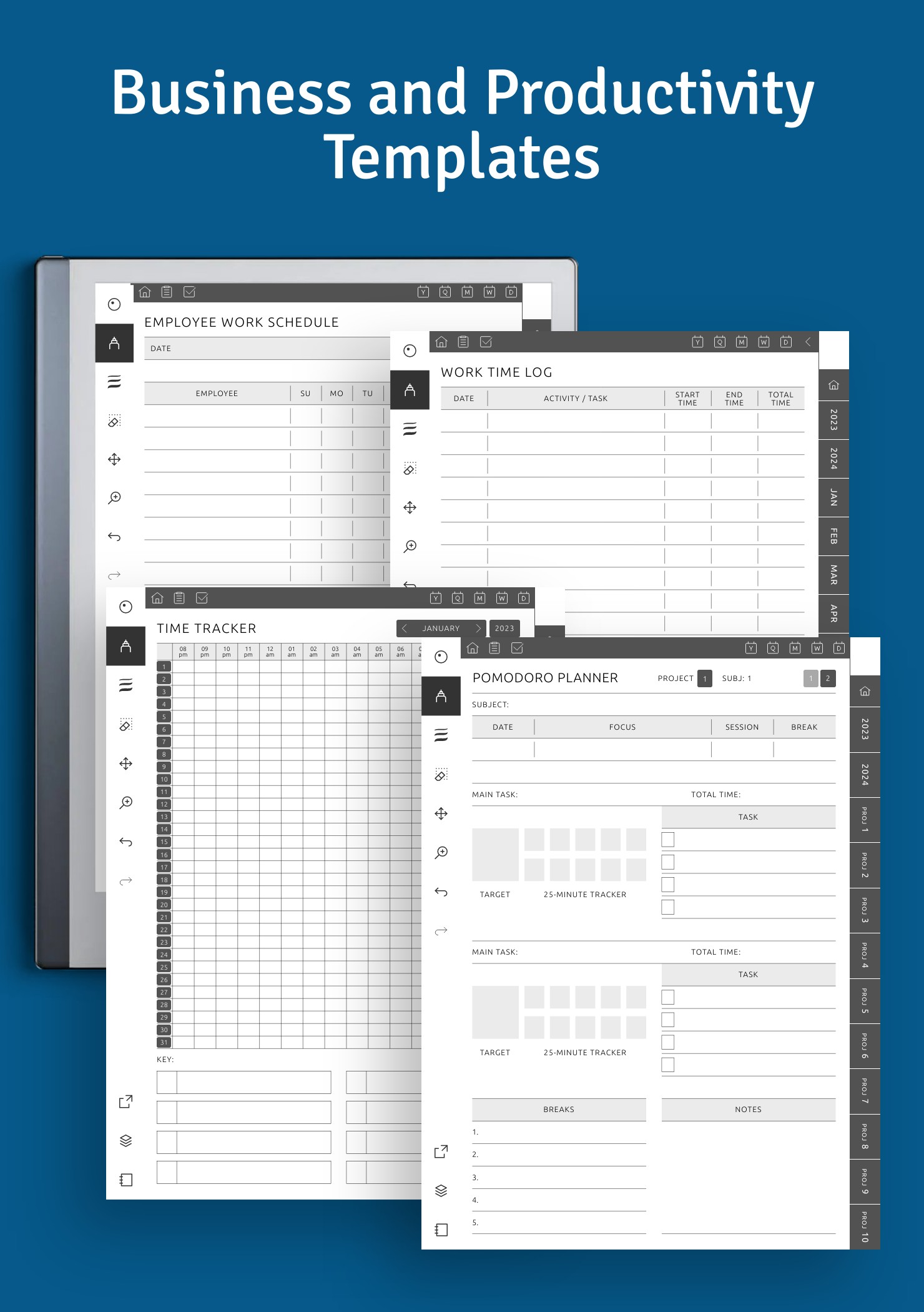 Download Ultimate reMarkable Planner Hyperlinked PDF