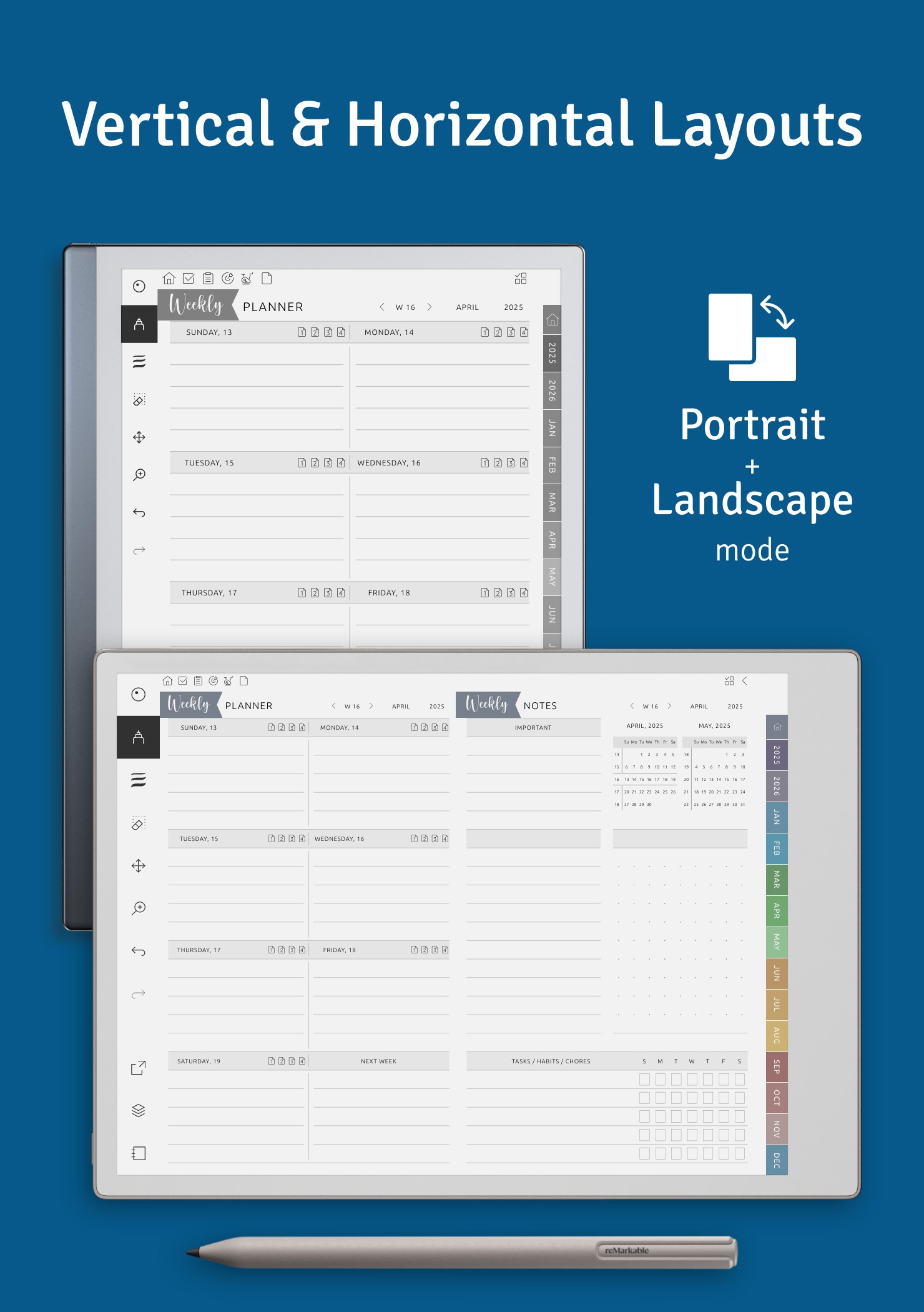 Download reMarkable Work and Business Planner