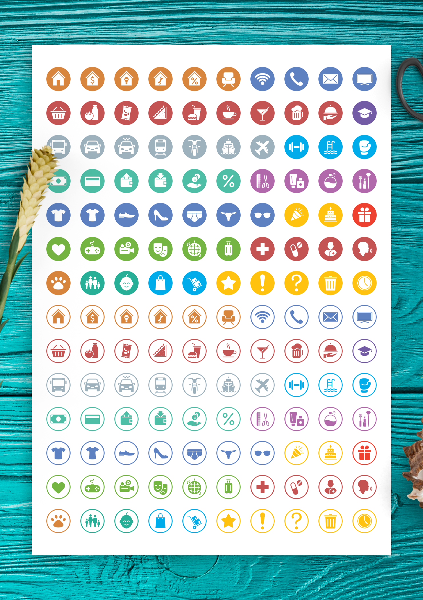 Ultimate Sticker Pack - Download 141 PNG Printable and Digital Stickers