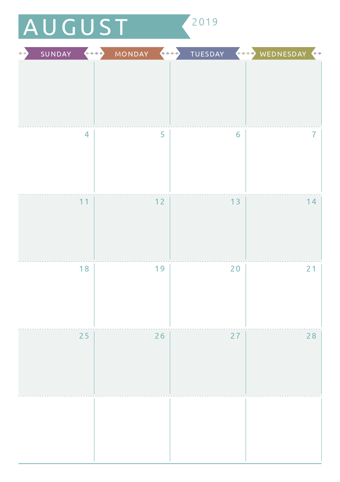 Download Printable Student Planner - Casual Style PDF