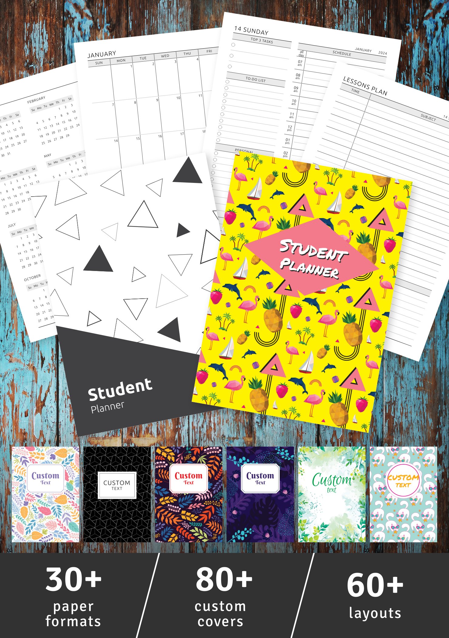 Download Printable Student Planner - Original Style PDF