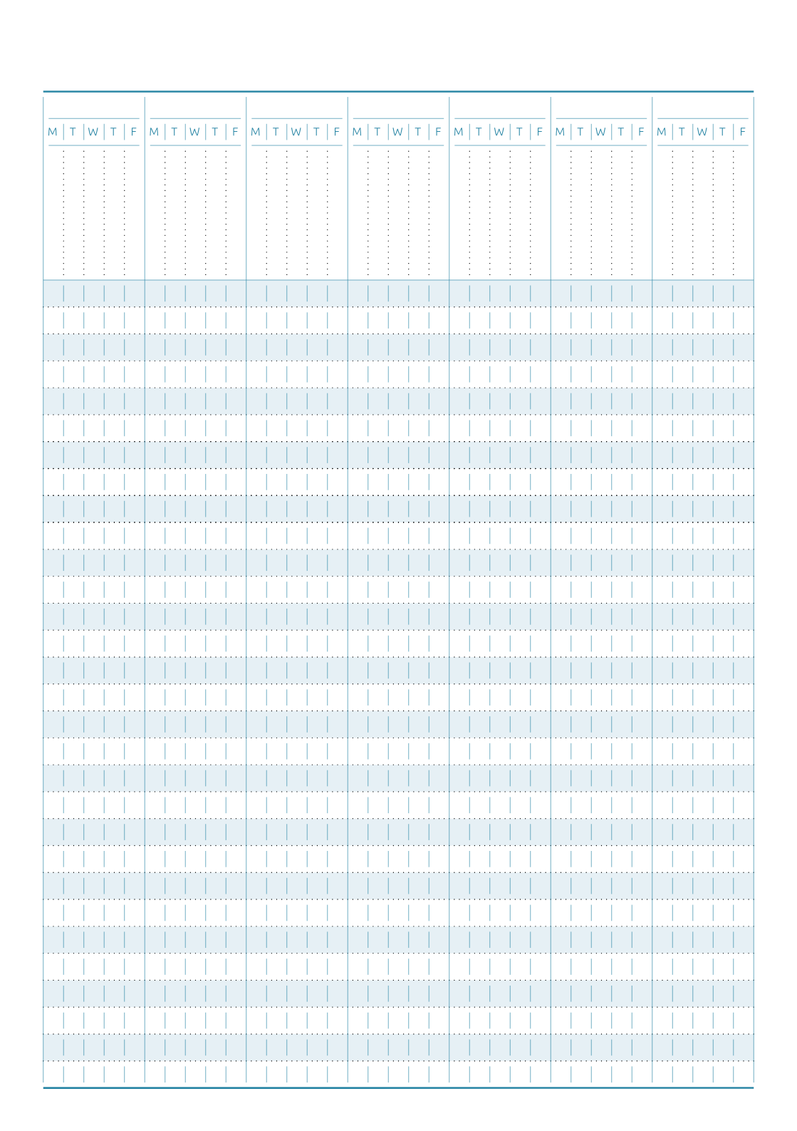 Download Printable Teacher Planner - Casual Style PDF