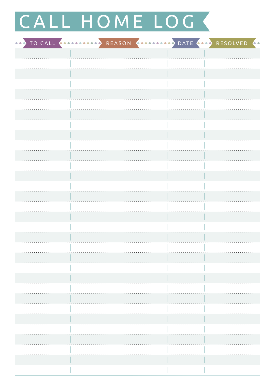 Download Printable Teacher Planner - Casual Style PDF