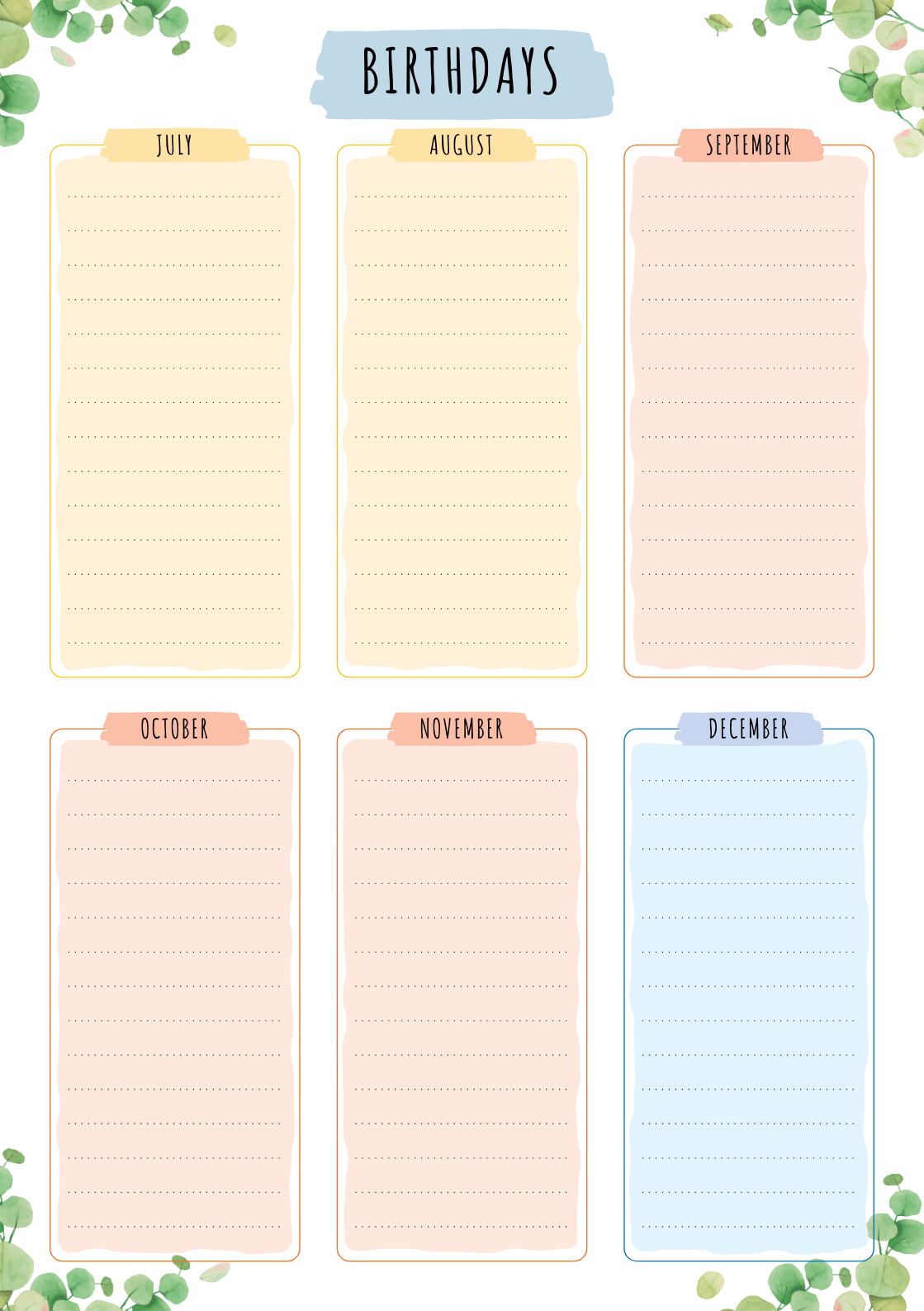 Download Printable Teacher Planner - Floral Style PDF