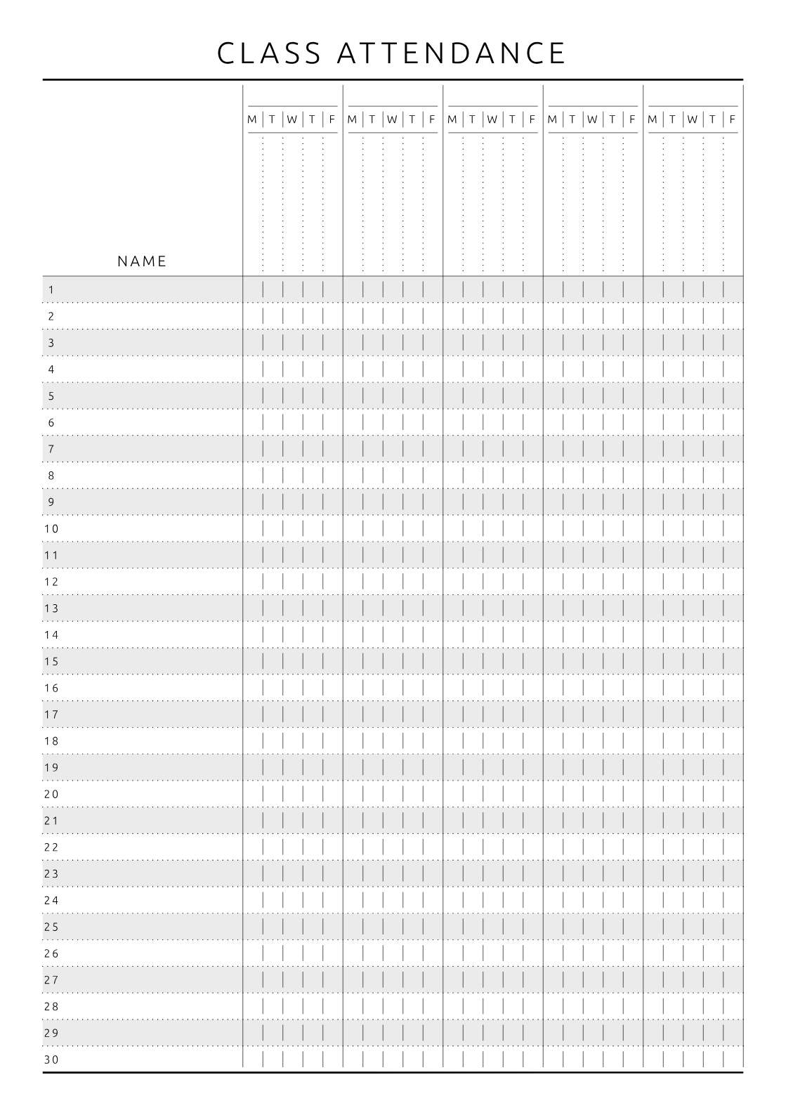 Download Printable Teacher Planner - Original Style PDF